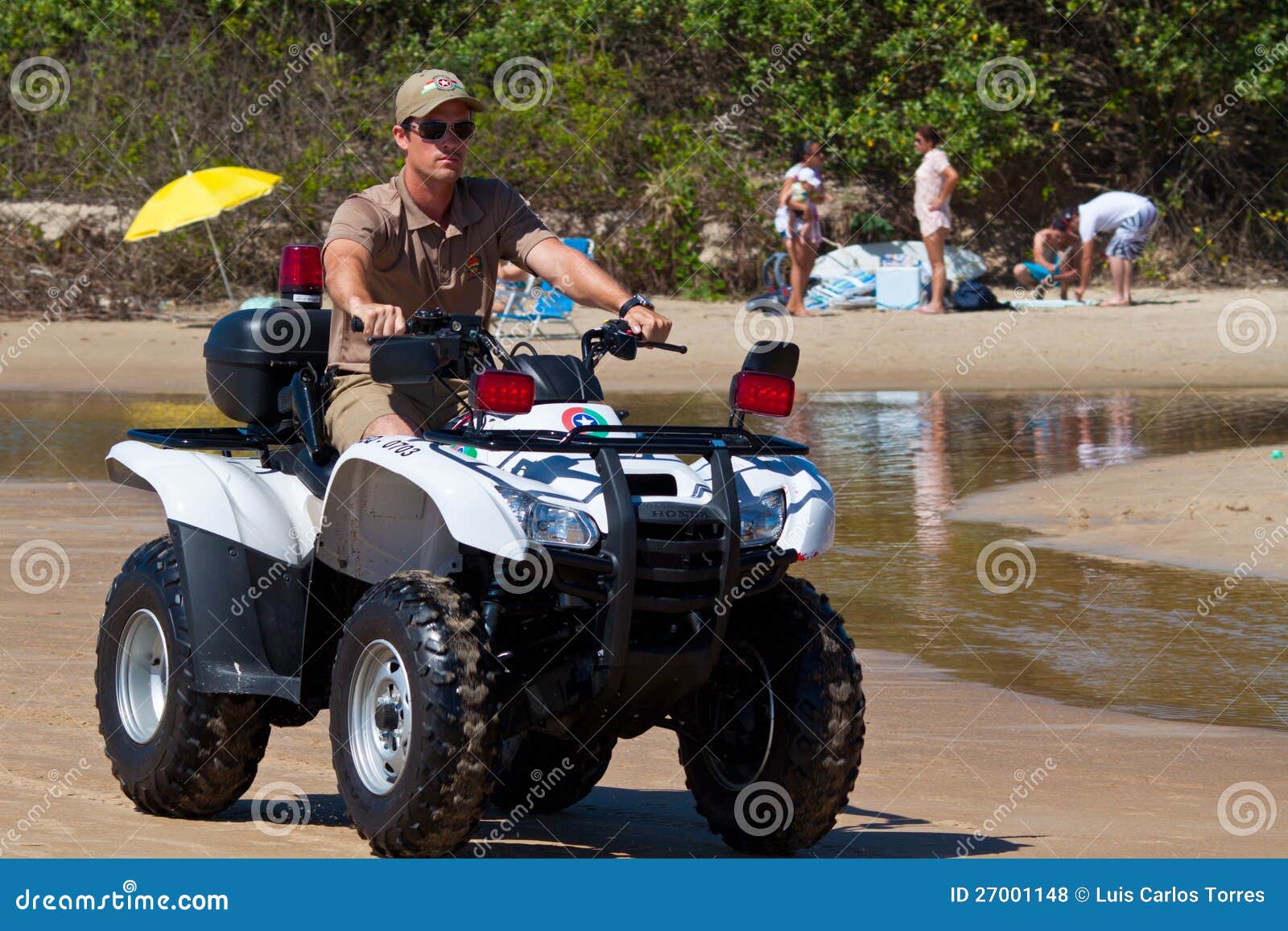 Beach patrol editorial stock photo. Image of vehicle - 27001148