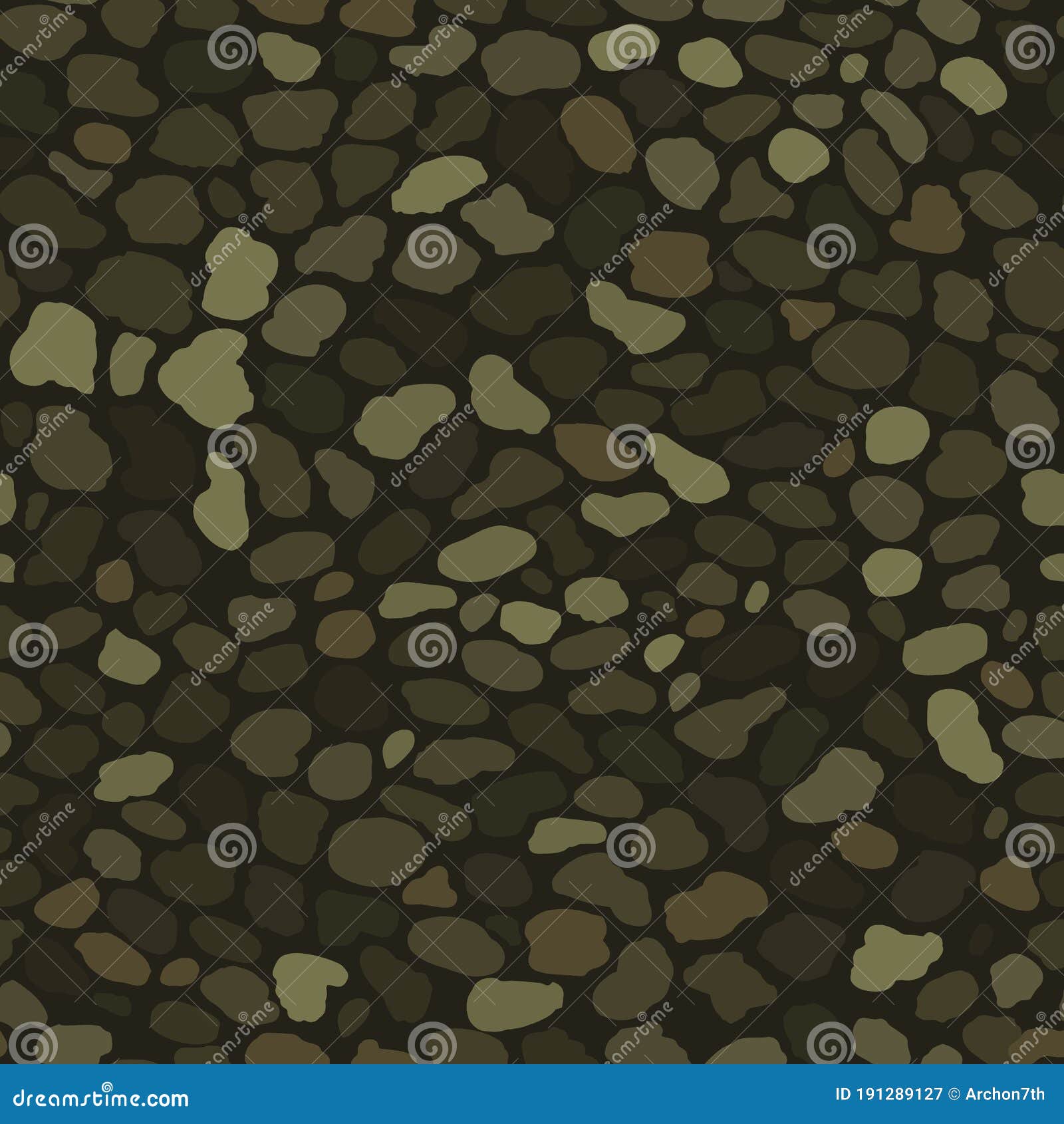 Sea Pebbles Seamless Pattern. Stone Background Royalty-Free Stock Photo ...