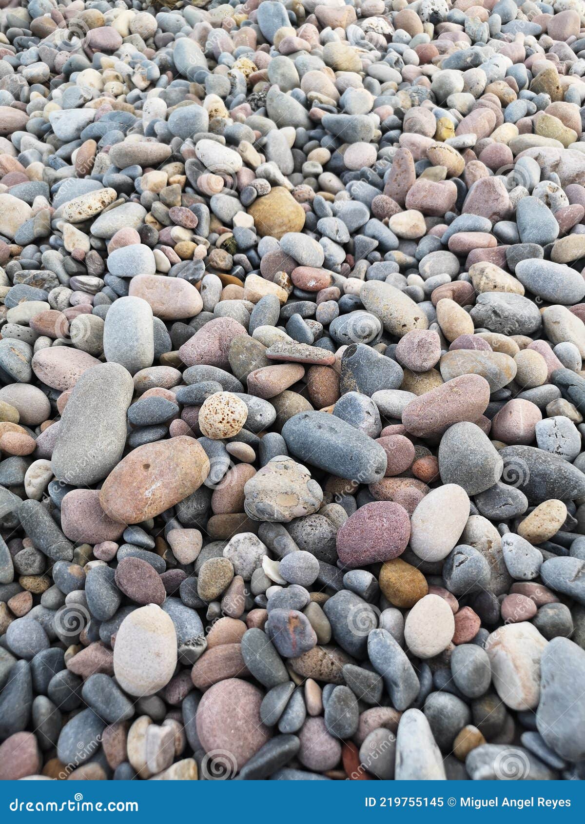 Beach Pebbles Wallpaper by the Mediterranean Coast Stock Image - Image ...
