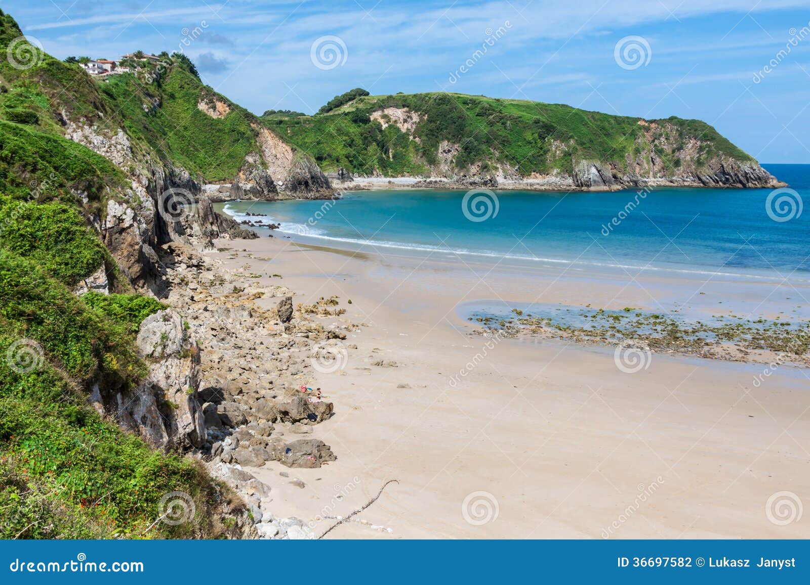 Beach of Pechon stock photo. Image of panorama, pechon - 36697582