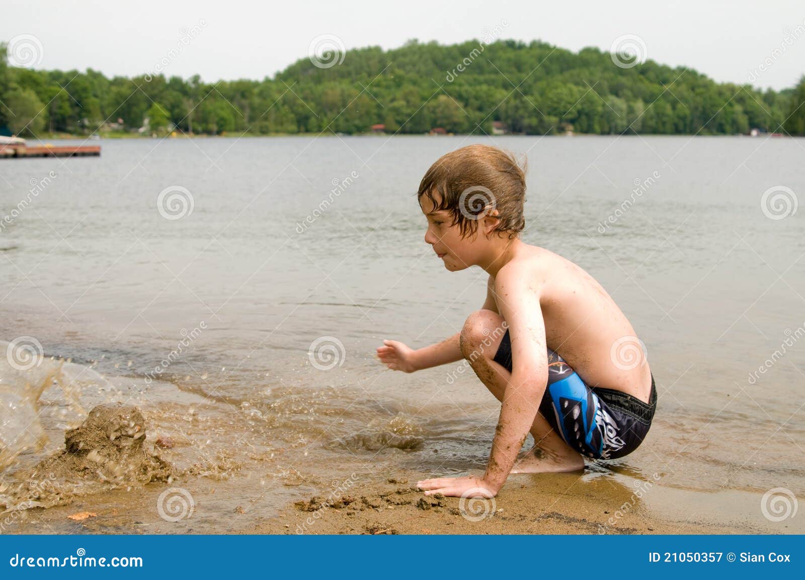 Beach play stock image. Image of enjoymant, child, summer - 21050357