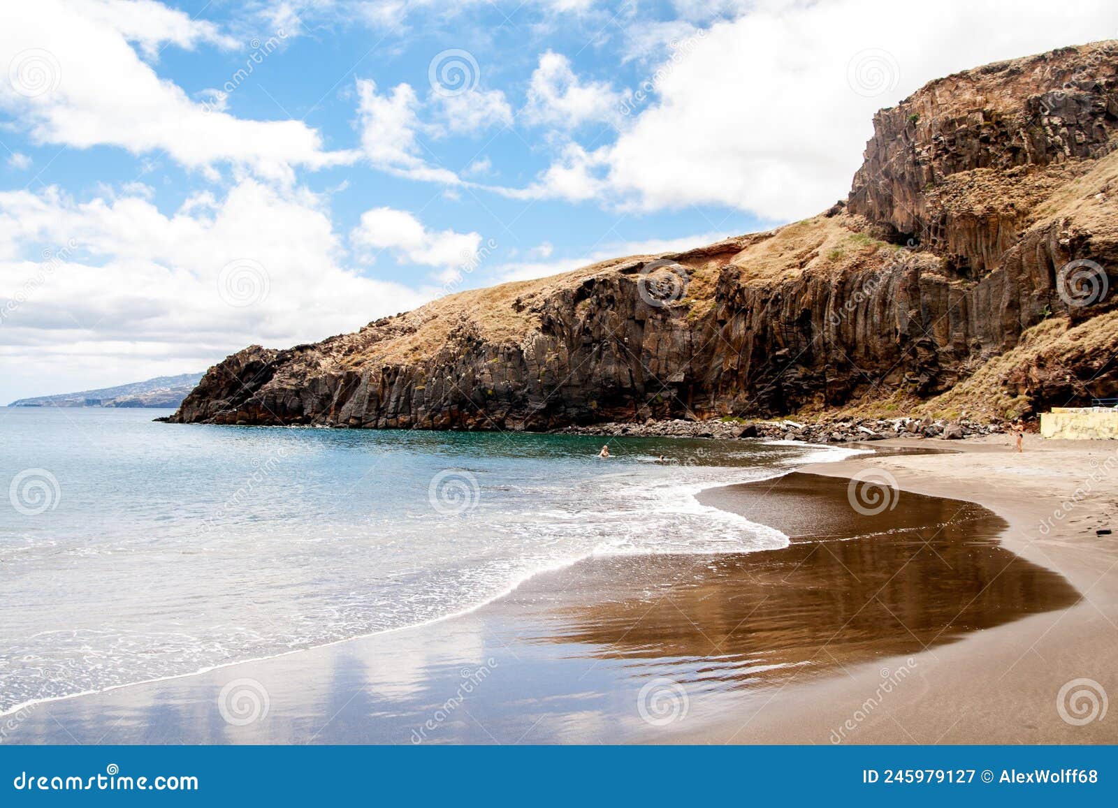 Beach of Prainha stock image. Image of stony, madeira - 245979127