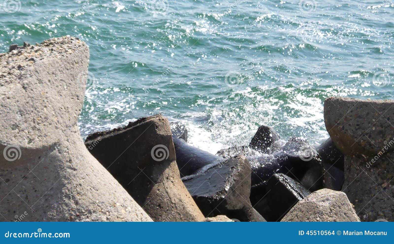 Beach protection stock photo. Image of water, industrial - 45510564