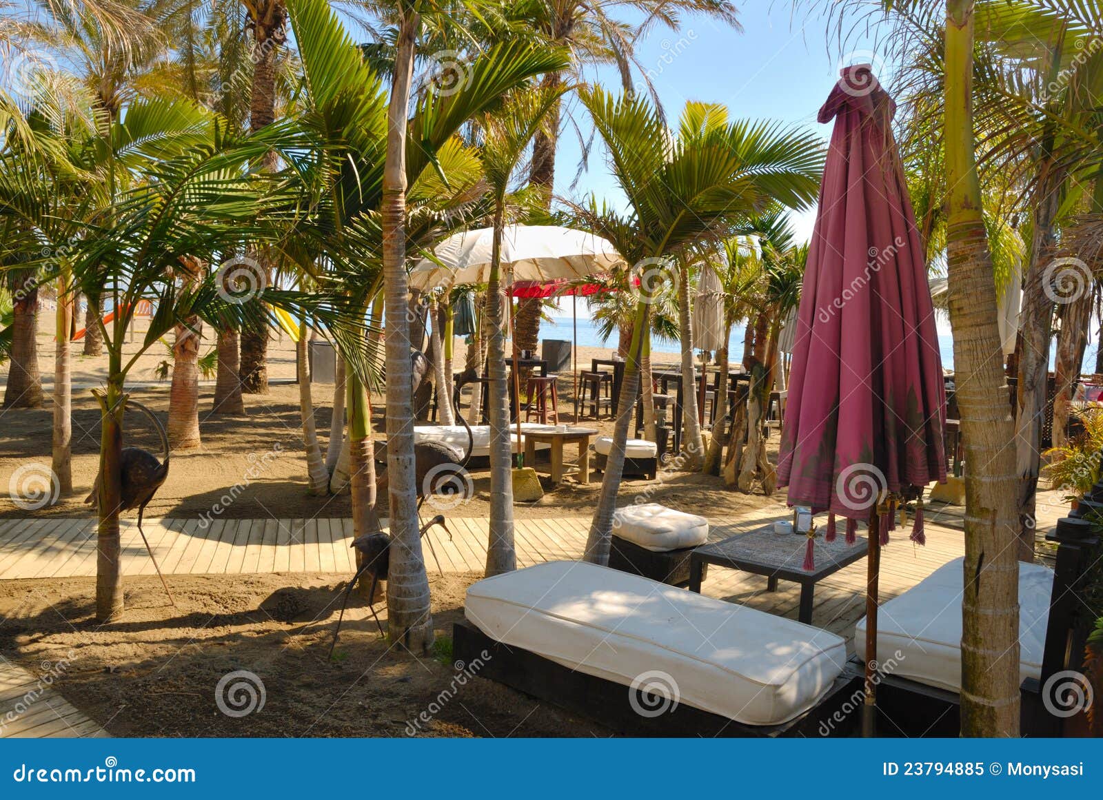 Beach pub stock image. Image of ornament, holidays, malaga - 23794885