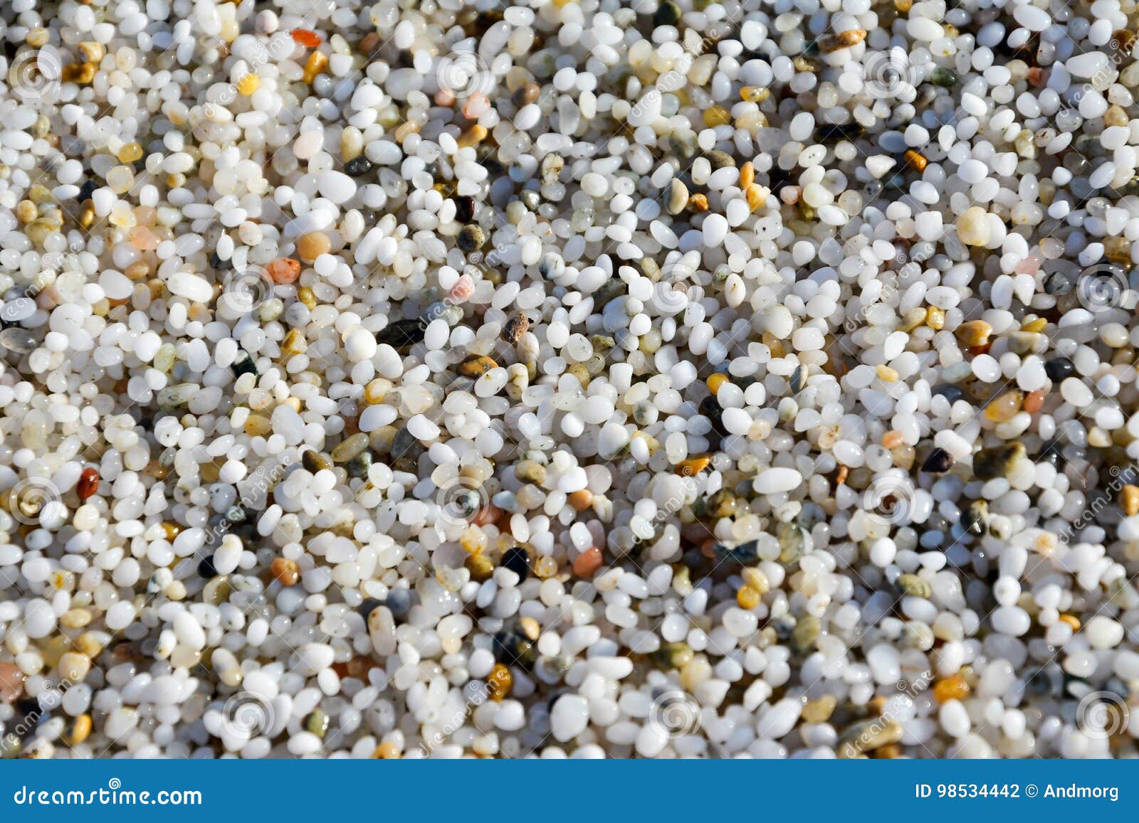 Beach with quartz grain stock photo. Image of decoration - 98534442