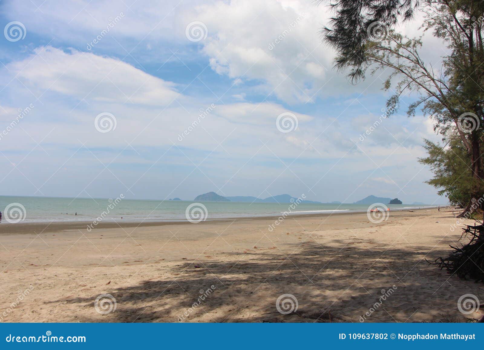 Beach at Ranong stock photo. Image of pechaburi, beach - 109637802