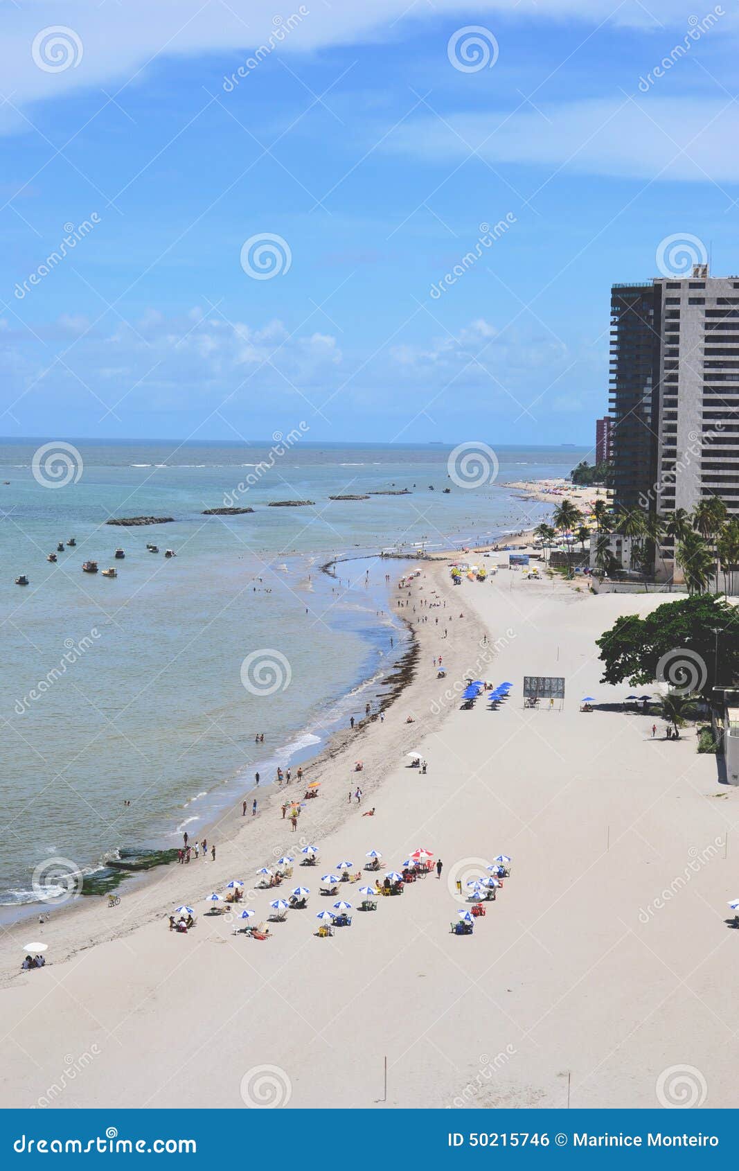 Beach of Recife stock photo. Image of recife, vacation - 50215746