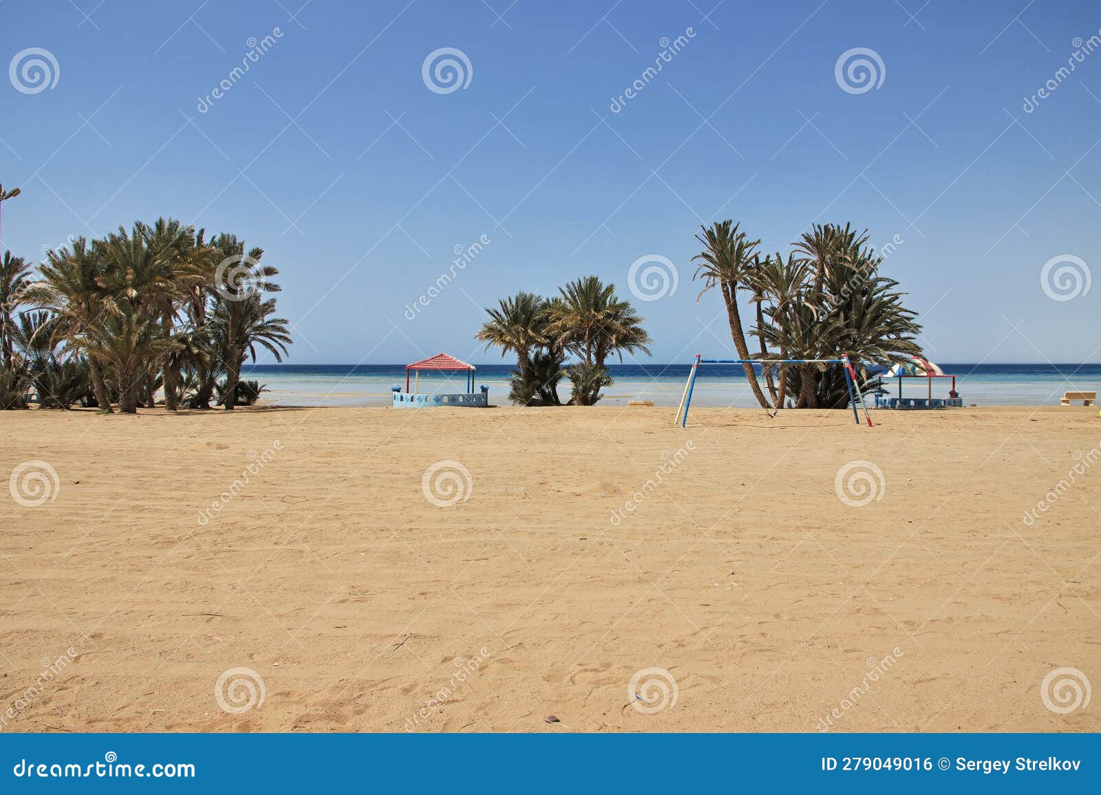 The Beach of Red Sea, Saudi Arabia Stock Photo - Image of village, life ...