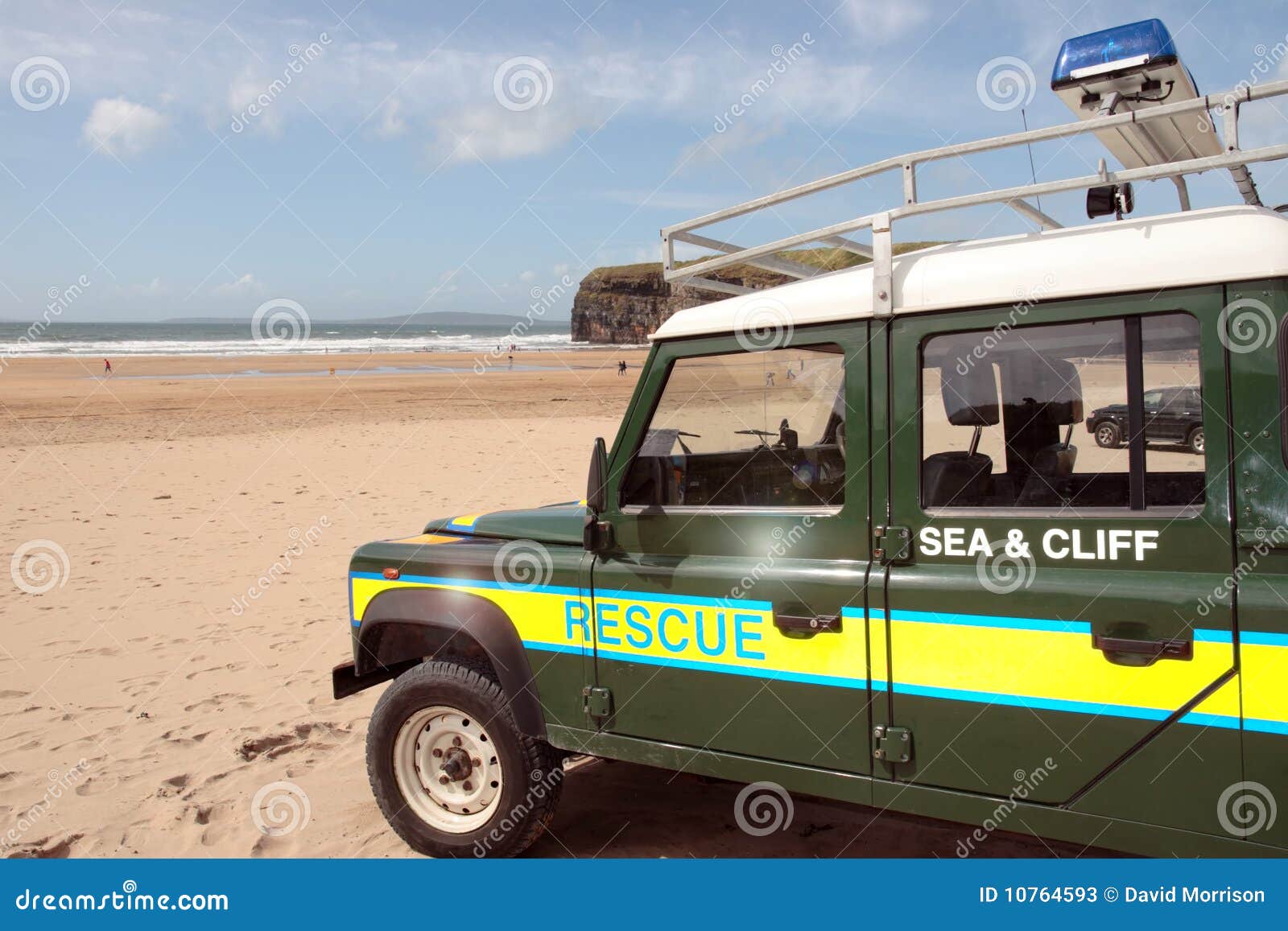 Beach rescue stock image. Image of ballybunion, equipment - 10764593