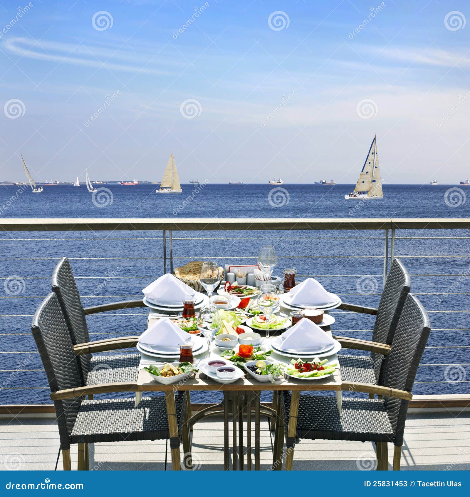 Beach restaurant stock image. Image of fork, dish, cheese - 25831453