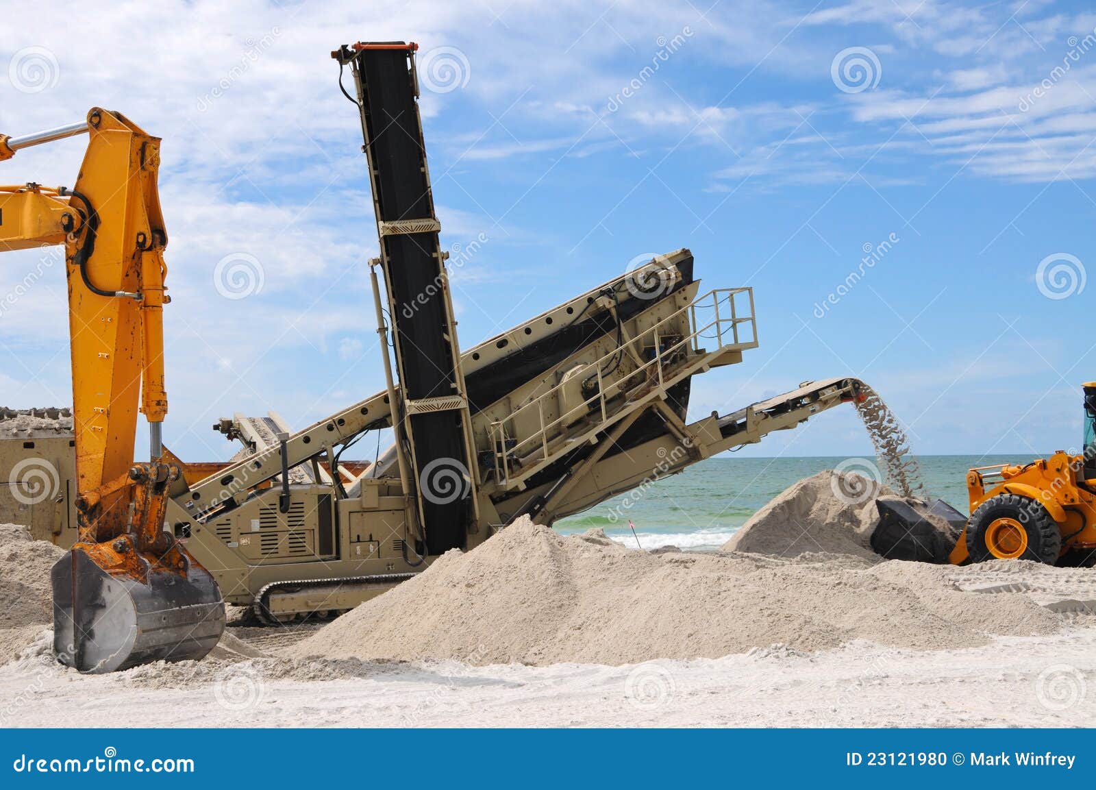 Beach Restoration stock photo. Image of island, coast - 23121980