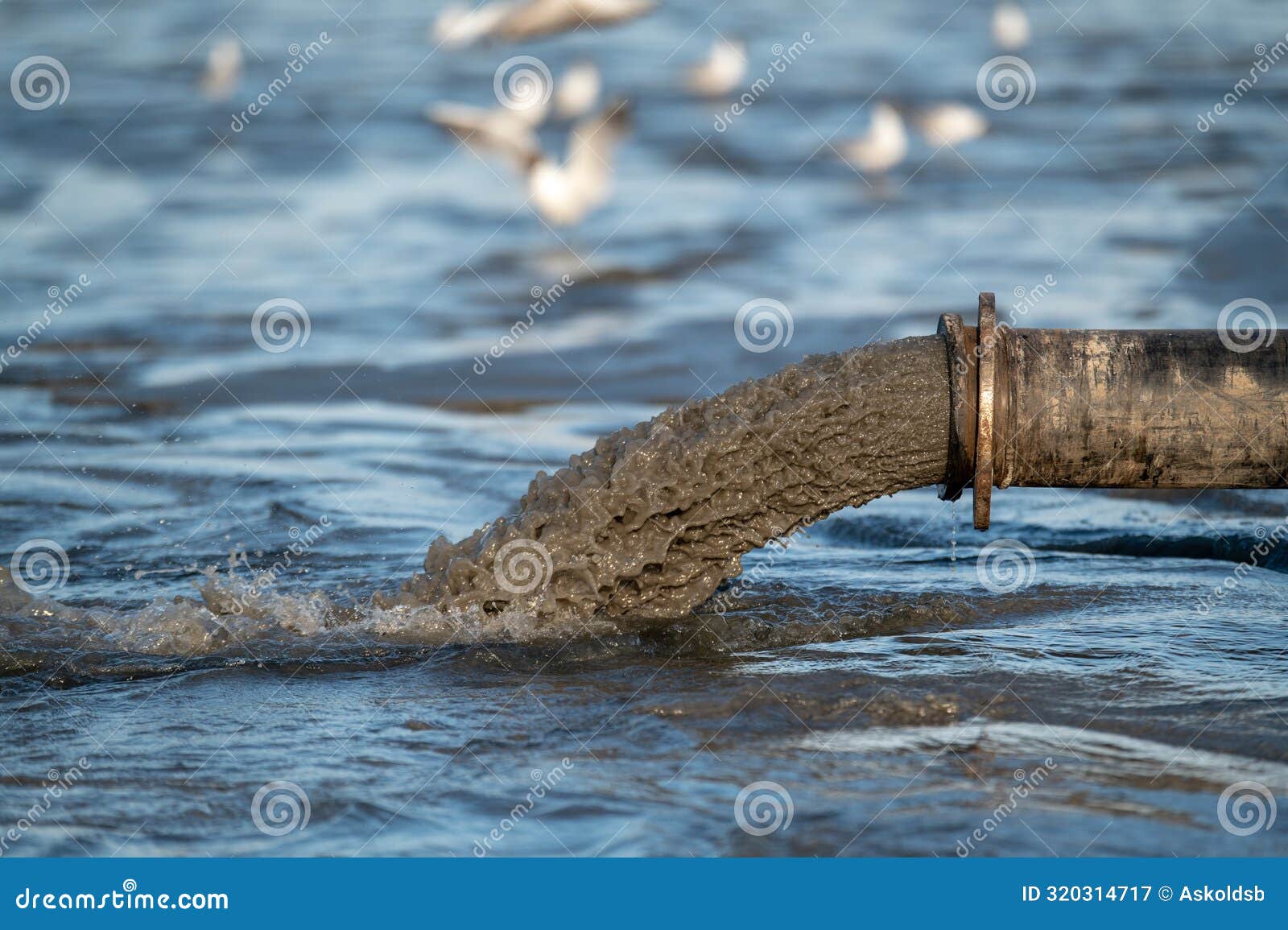 Beach Restoration Using a Sand Transfer System Stock Image - Image of ...