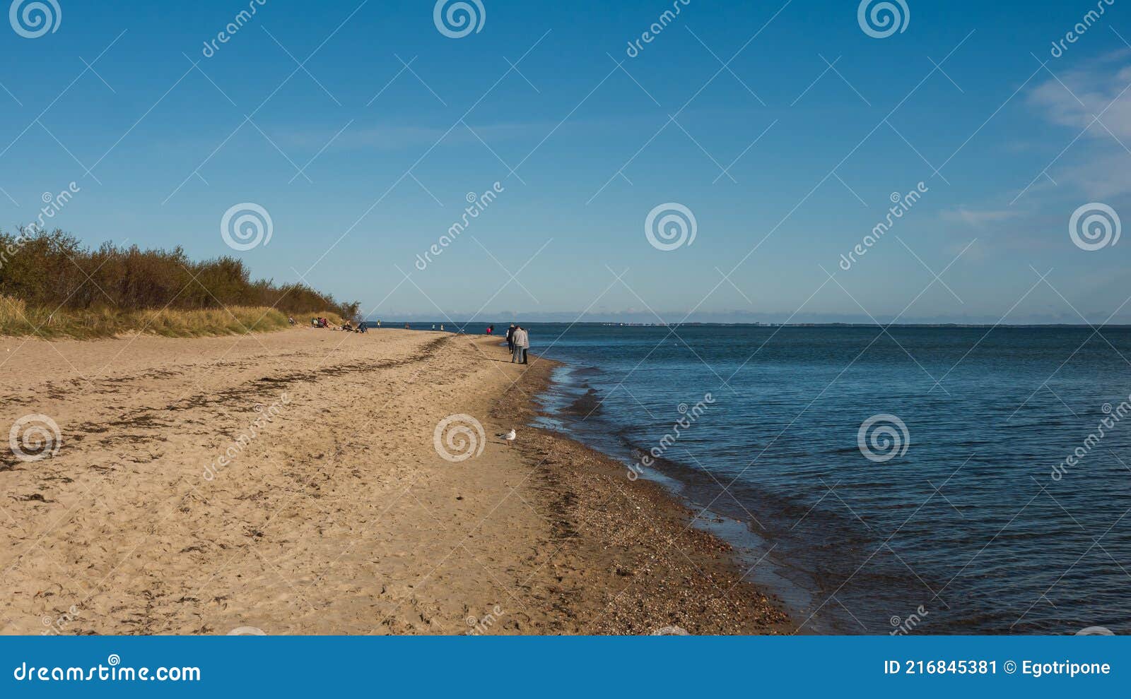 Beach on Rewa Peninsula. editorial photo. Image of pomeranian - 216845381