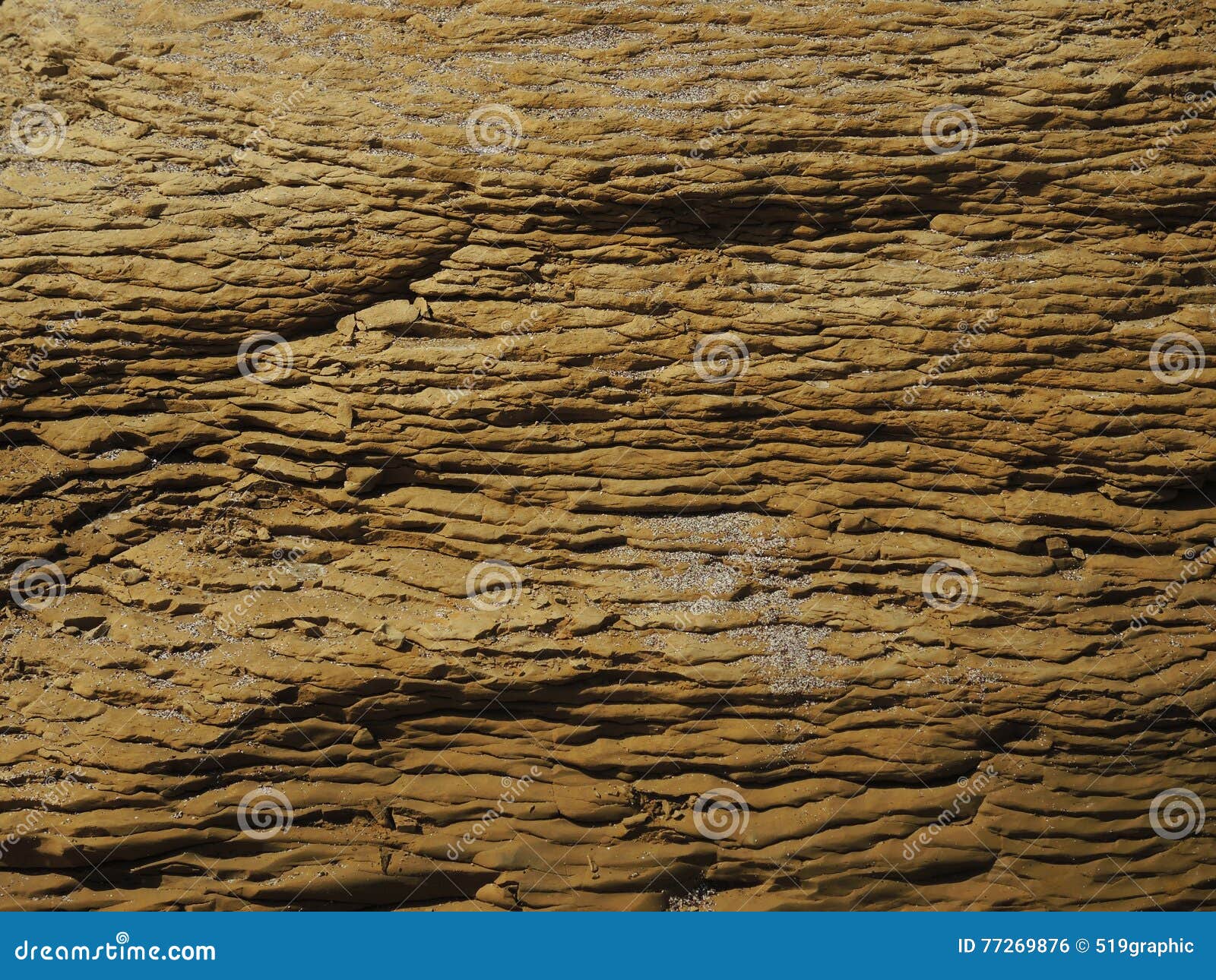 Beach Rock and Sand Texture. Stock Photo - Image of formation, brown ...