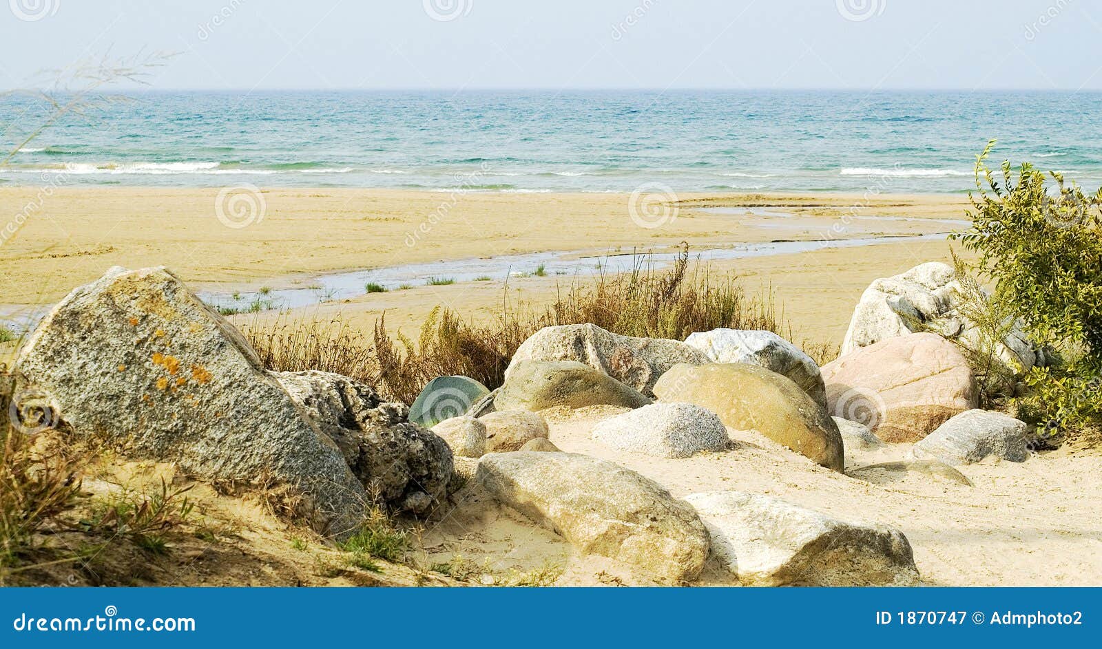 Beach rocks stock image. Image of shore, coastline, vacation - 1870747