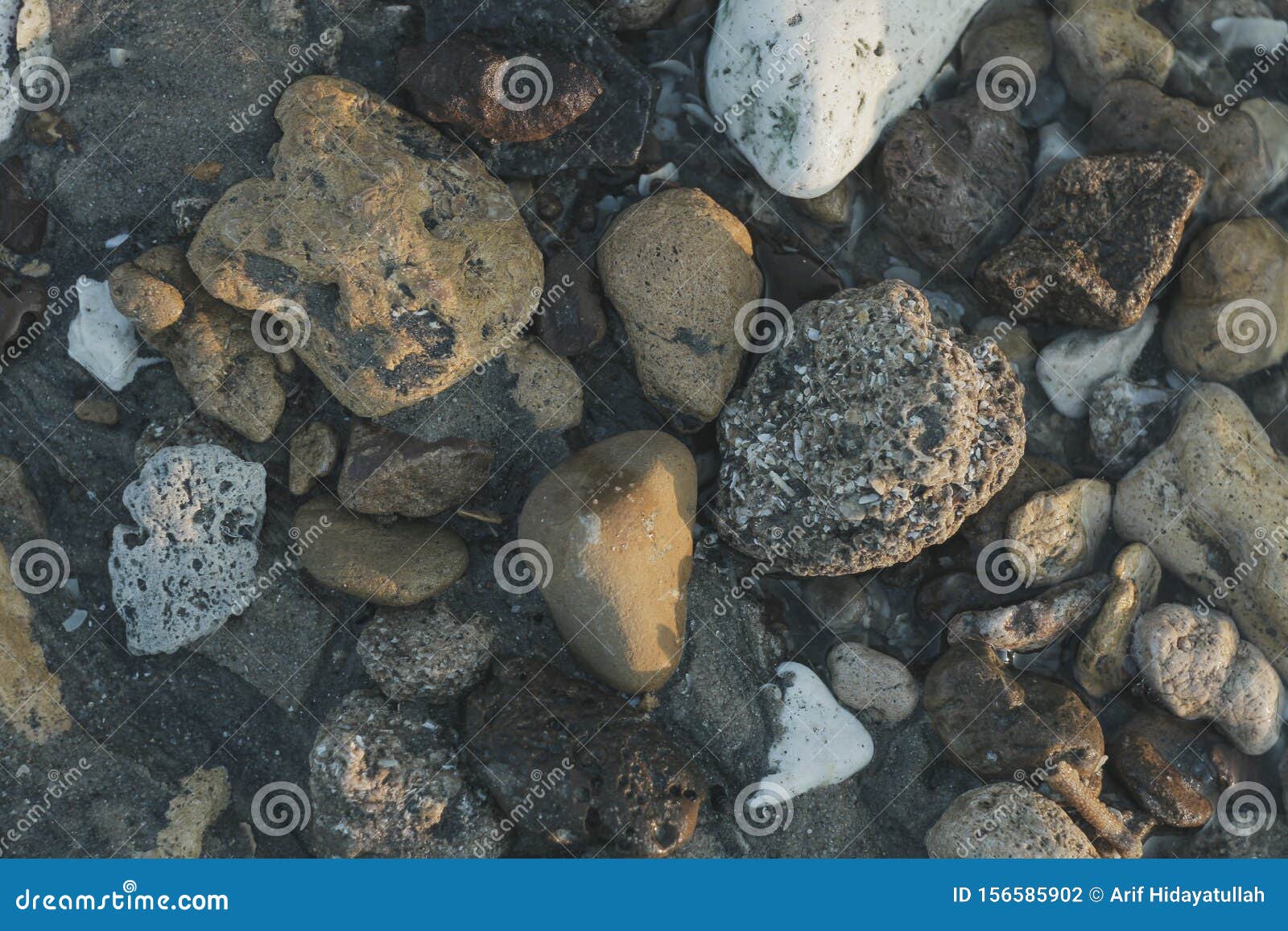Beach Rocks from the Top Angle of the Wallpaper Stock Photo - Image of ...