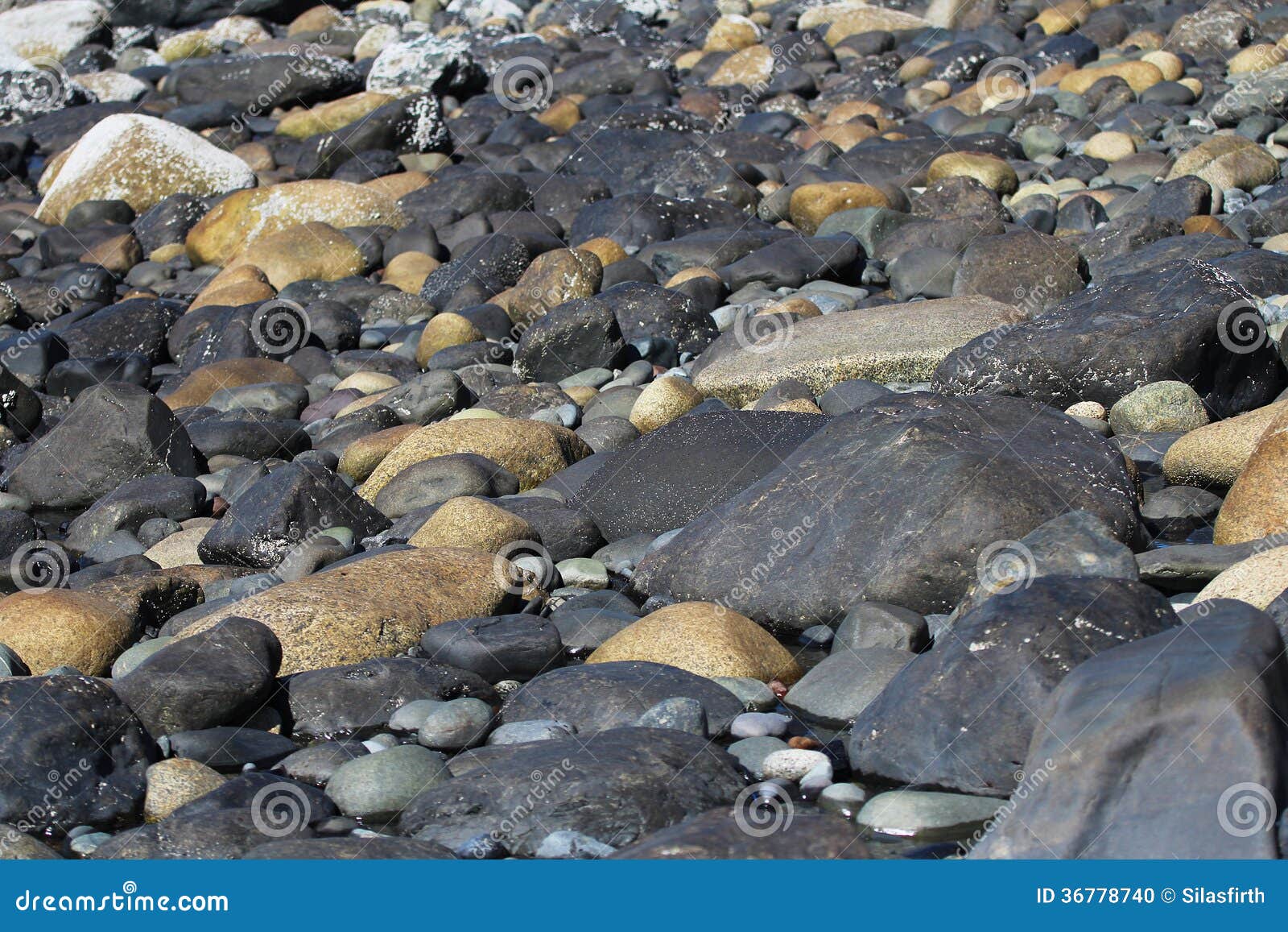 Beach Rocks stock photo. Image of rocks, stony, background - 36778740