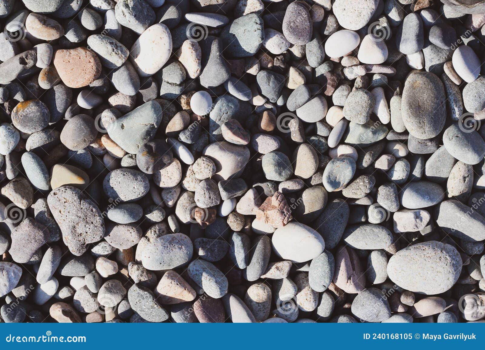 Beach Rocky Textured Background in a Light of Sun Stock Image - Image ...