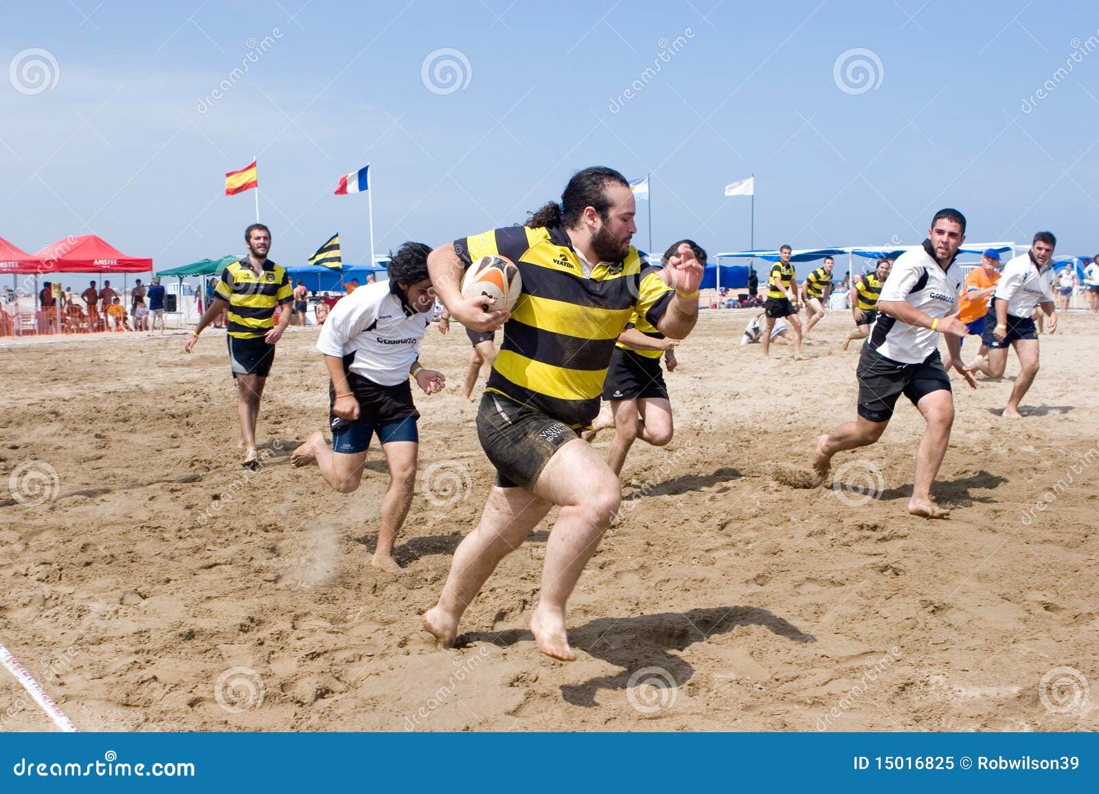 Beach Rugby editorial image. Image of international, board - 15016825