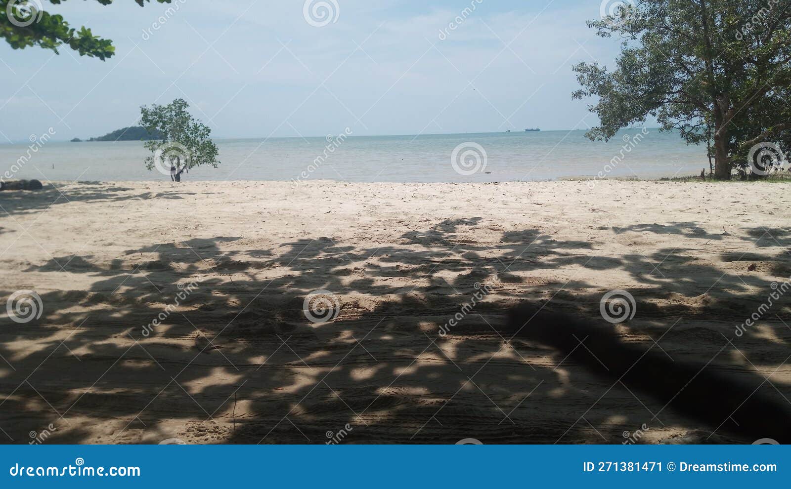 Beach Sand on Bangka Island, Indonesia Stock Image - Image of coast ...