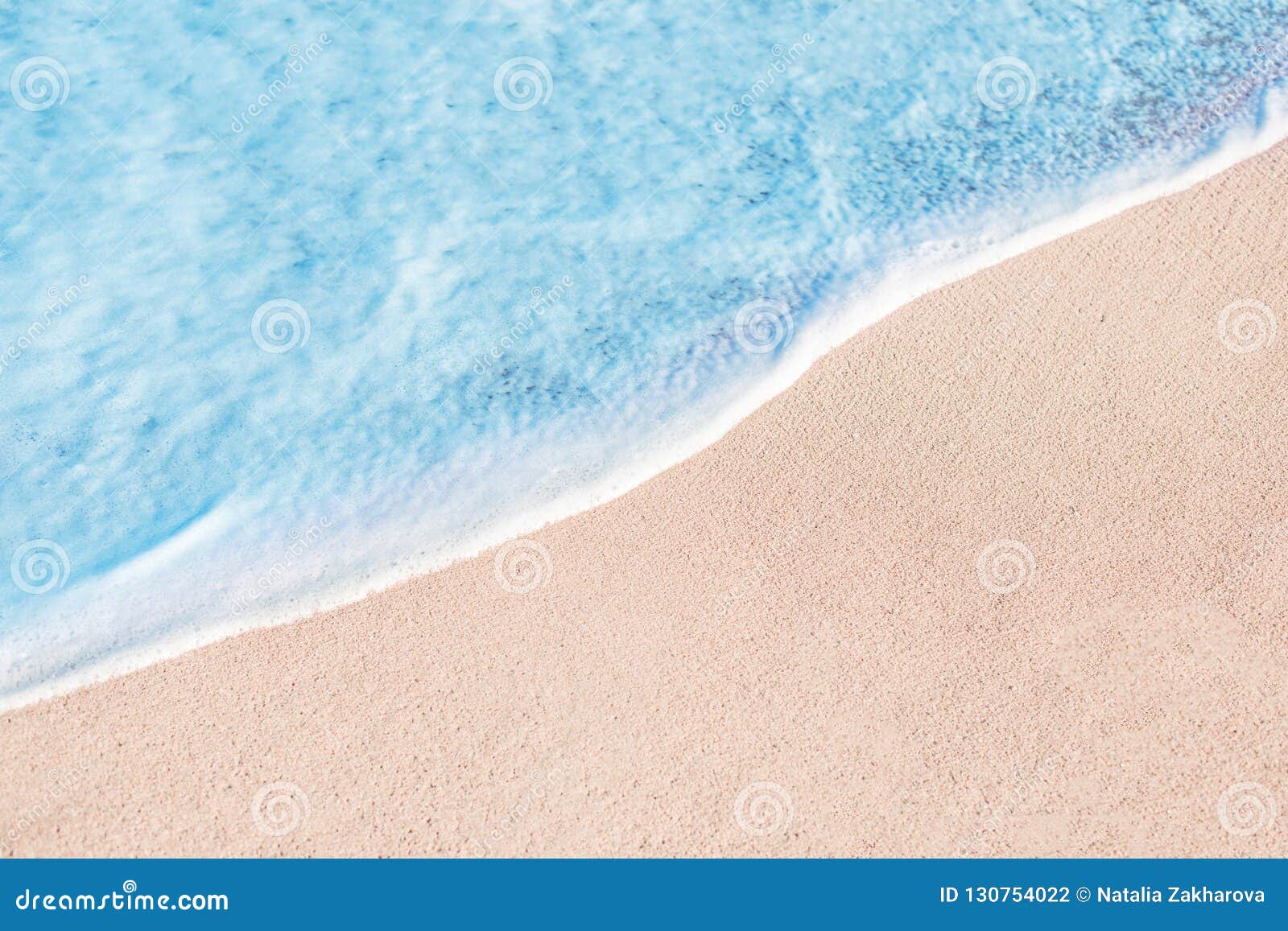 Beach, Sand and Blue Ocean. Summer Background Stock Photo - Image of ...