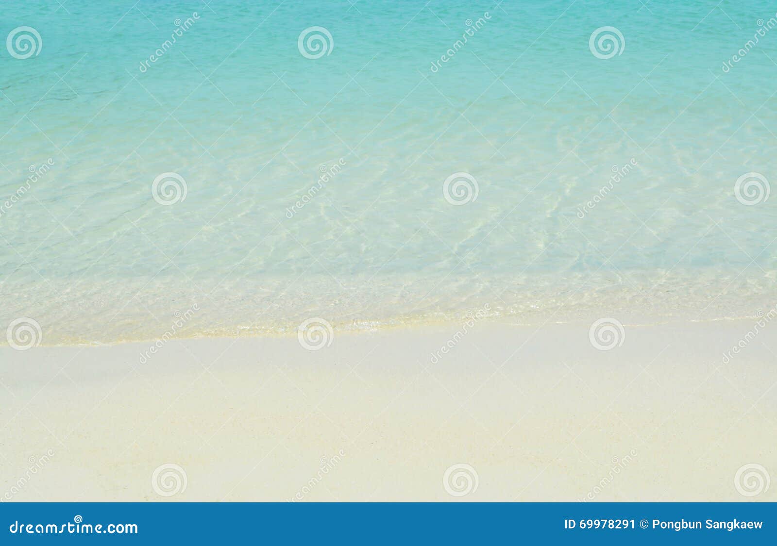 Beach and Sand and Blue Sea Water Background Stock Image - Image of ...