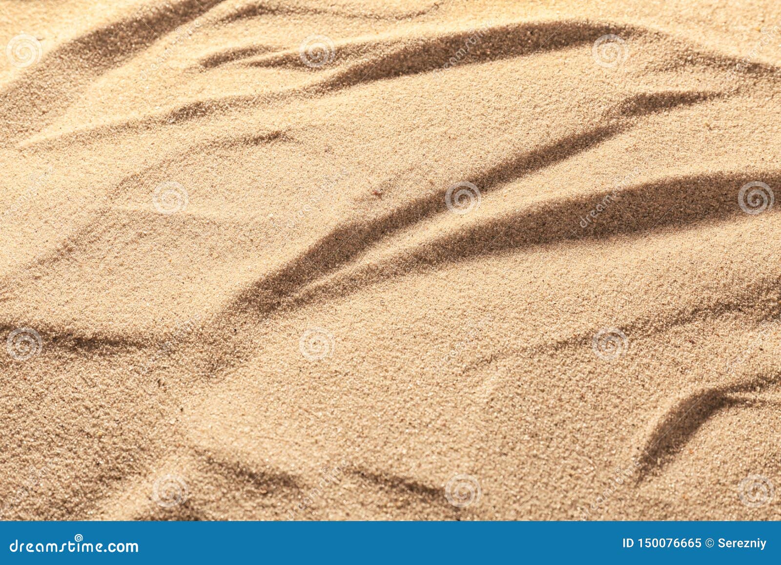 Beach sand, closeup stock image. Image of design, drift - 150076665