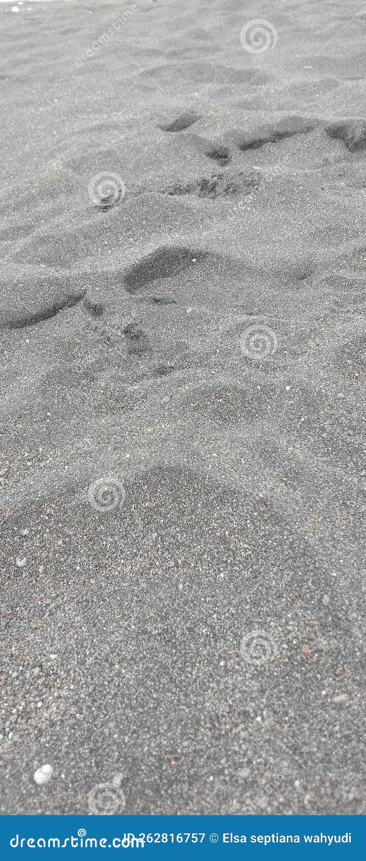 Beach Sand Dunes that Had Been Traversed by Humans Stock Image - Image ...