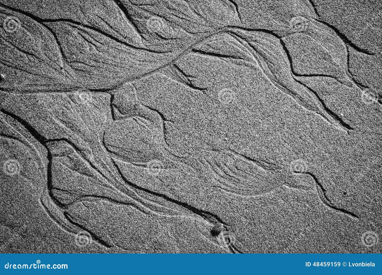 Beach Sand Etching stock image. Image of textures, sand - 48459159