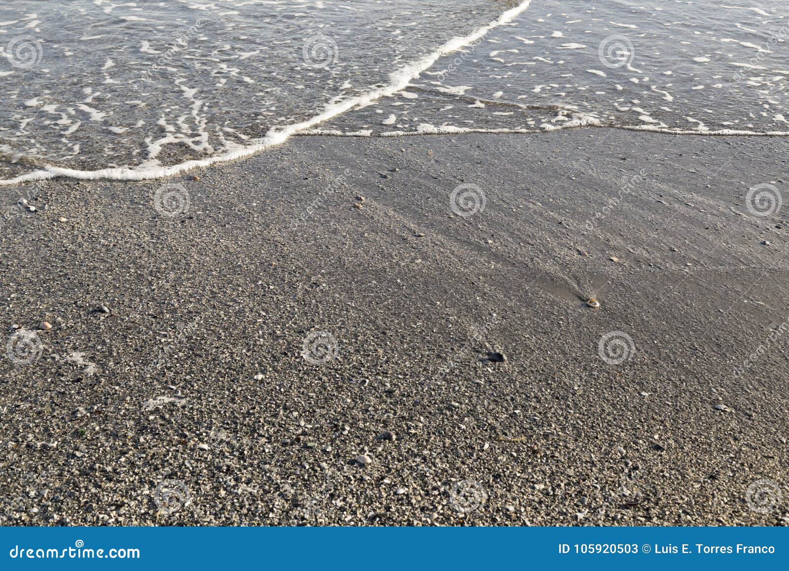Beach, Sand and Water stock image. Image of vacation - 105920503