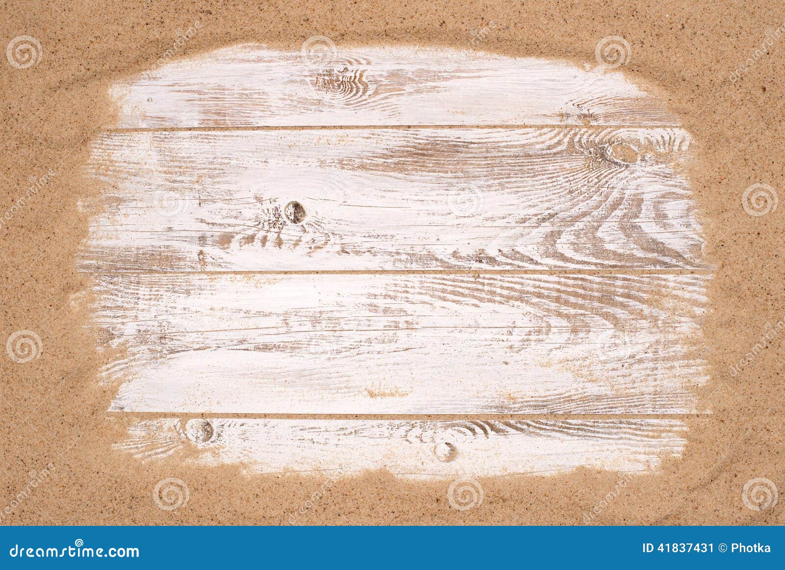 Beach Sand on Wooden Background Stock Image - Image of sand, plank ...