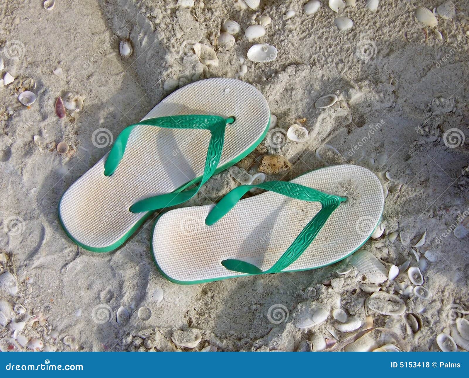 Beach sandals stock photo. Image of tourist, lifestyle - 5153418