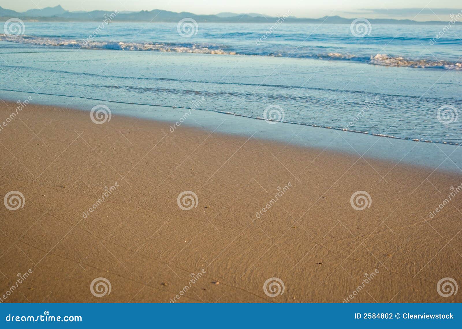 Beach scene stock photo. Image of coastal, ocean, seashore - 2584802