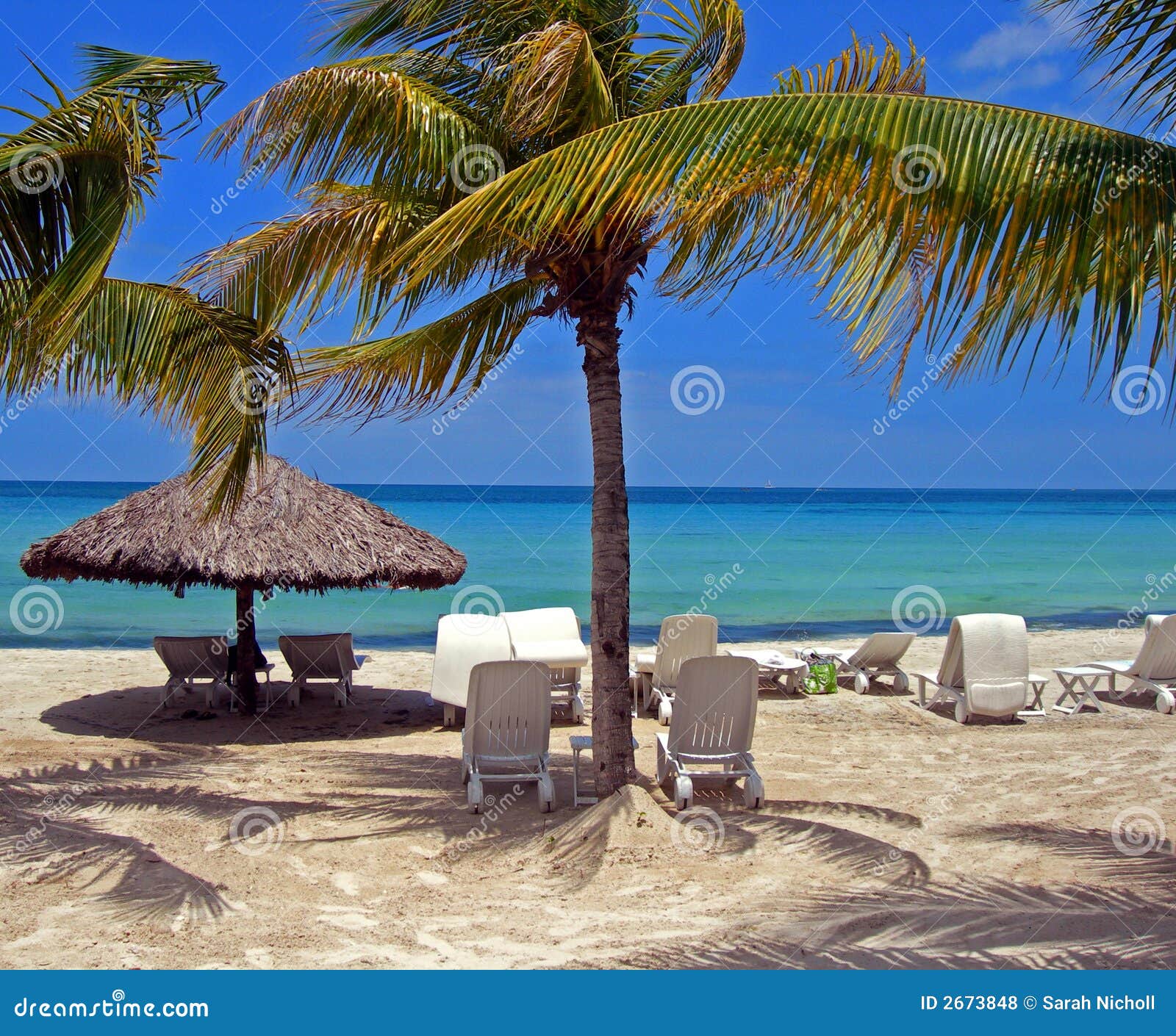Beach Scene Royalty Free Stock Photos - Image: 2673848