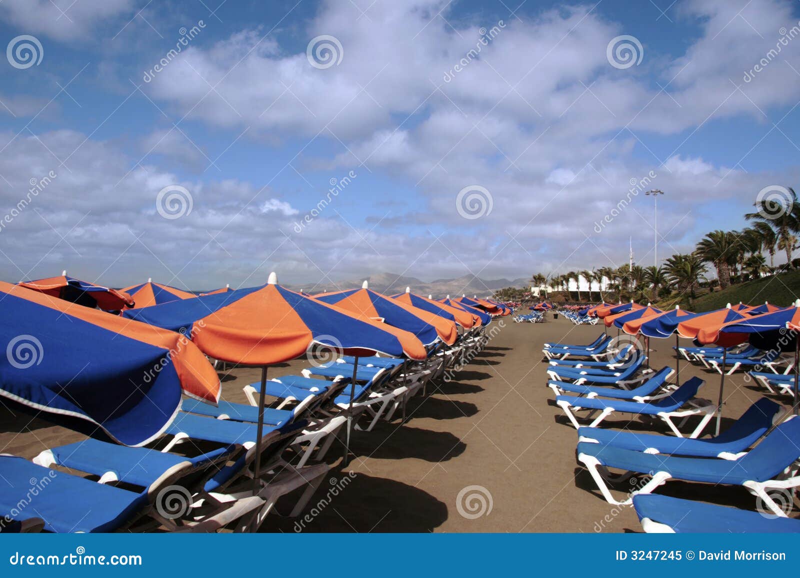 Beach scene ii stock image. Image of mountains, lanzarote - 3247245