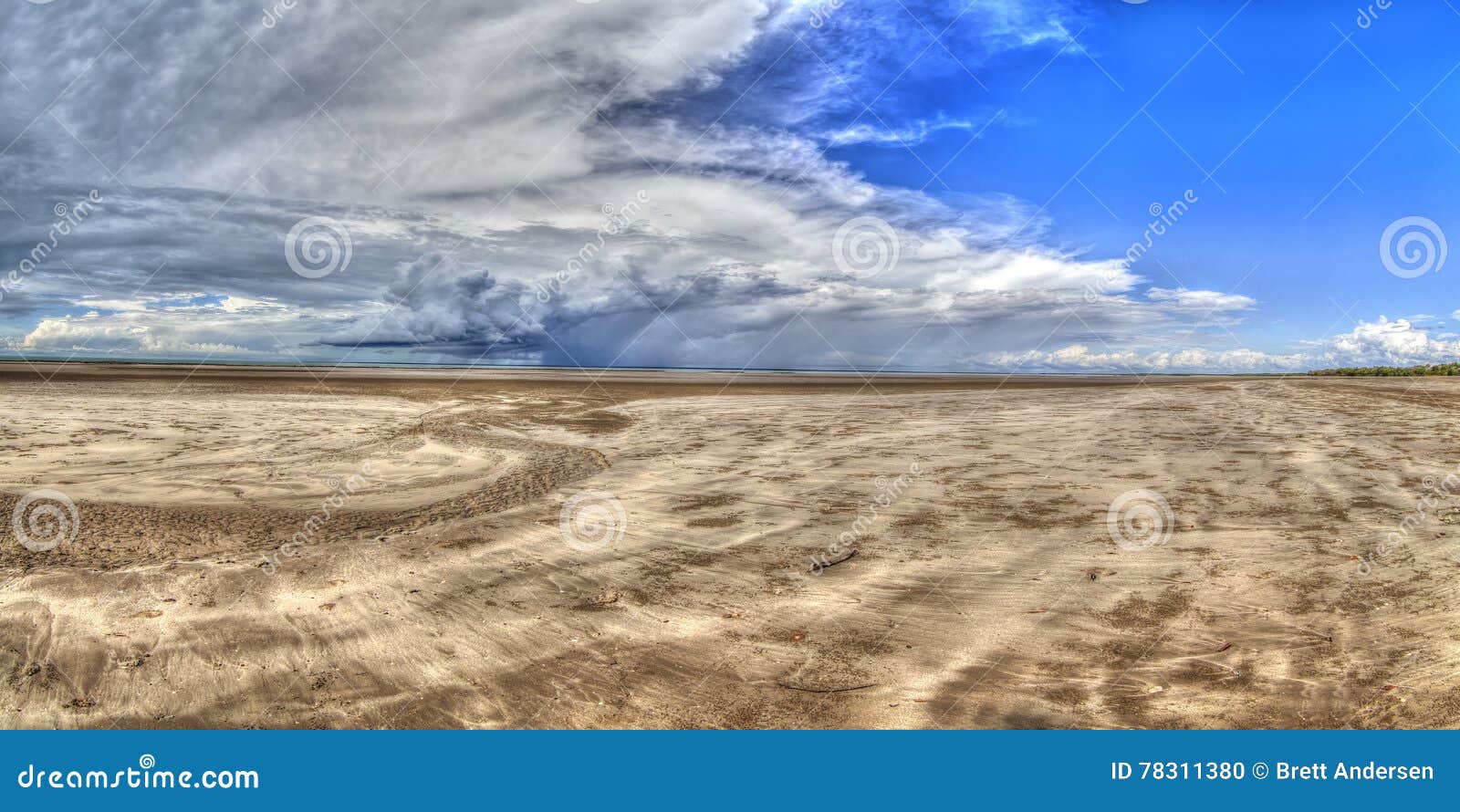 Beach Scene at Lee Point, Northern Territory, Australia Stock Photo ...