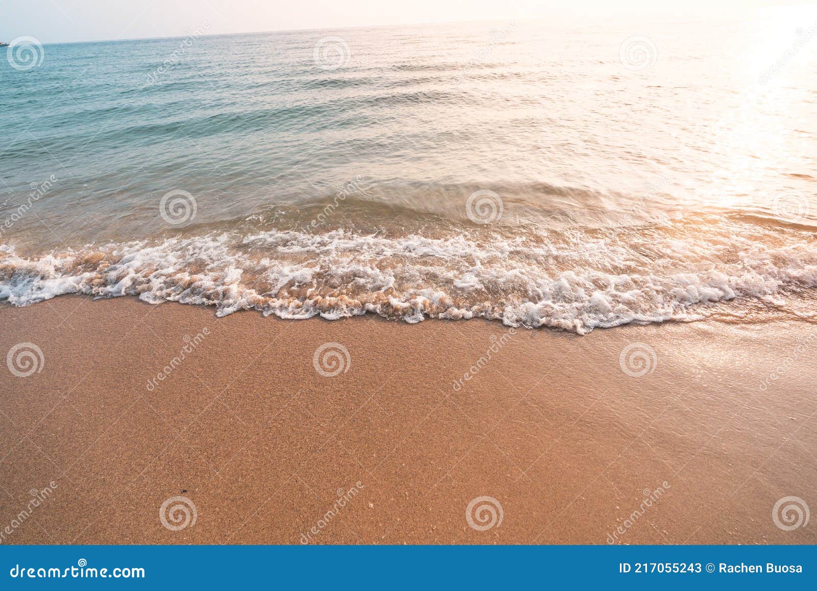 The Beach and the Sea during the Day Stock Image - Image of summer ...