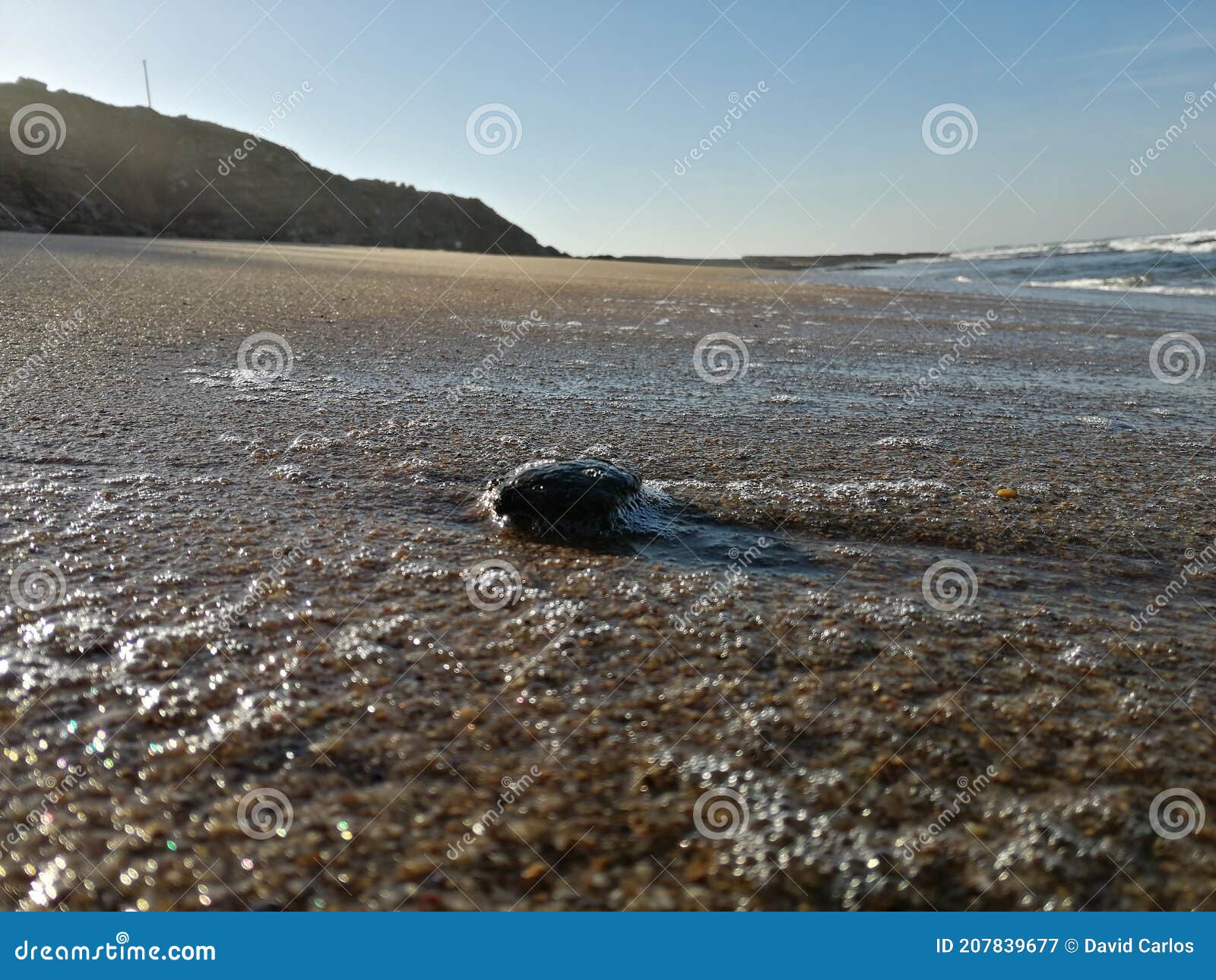 Beach, Sea Effects at Sunrise Stock Image - Image of effects, sunrise ...