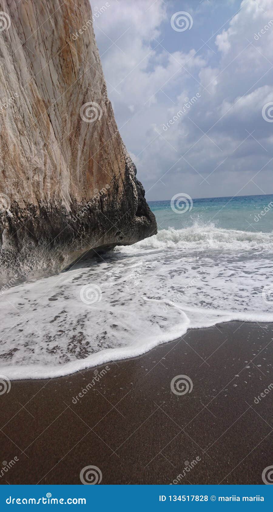 Beach stock photo. Image of cyprus, stone, water, beach - 134517828