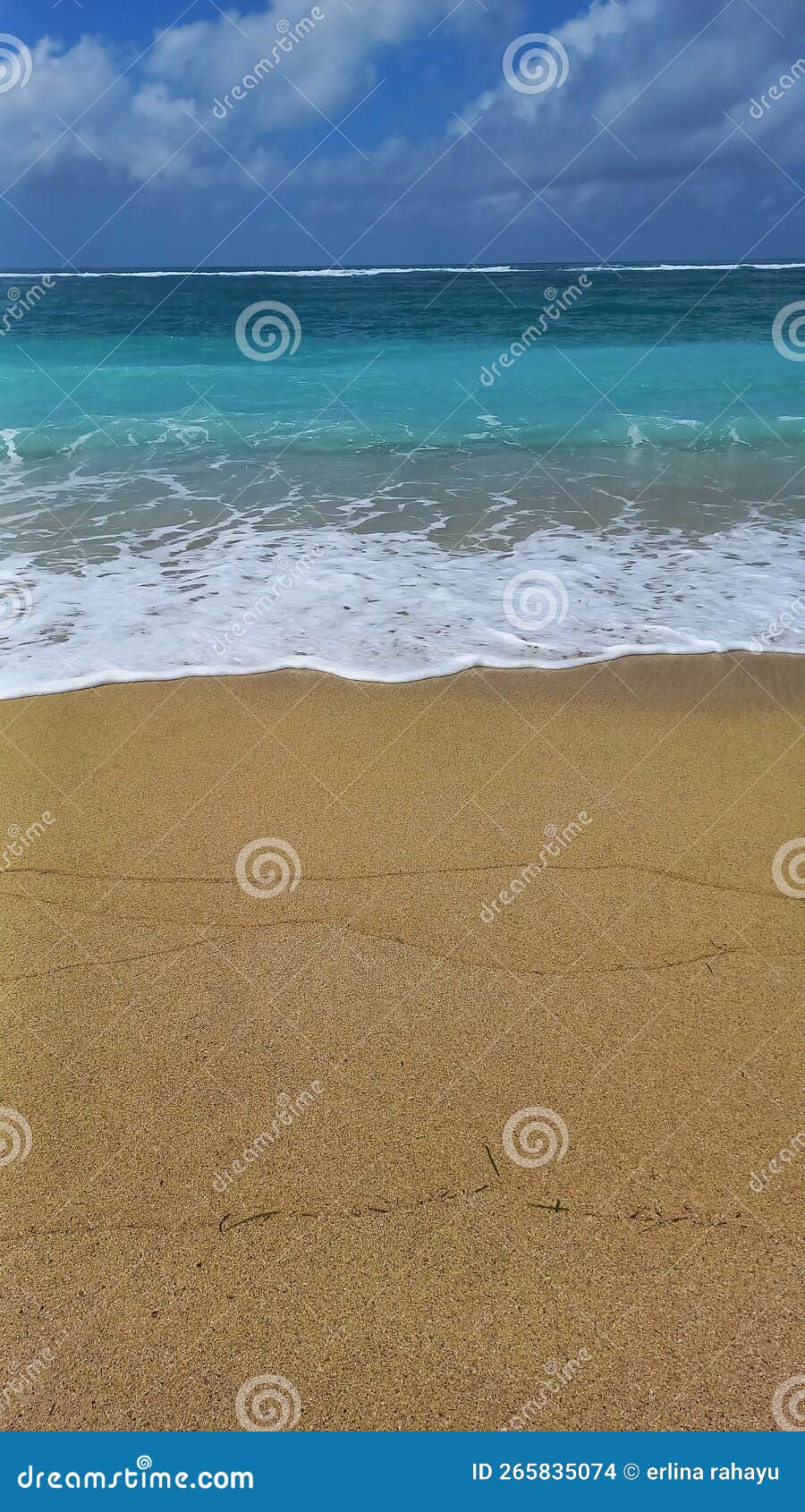 Beach Sea White Blue Clean Therapy Sand Stock Photo - Image of clean ...
