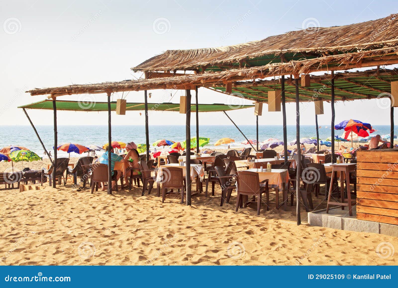 Beach Shack Goa Beach India Editorial Stock Image - Image of sand ...