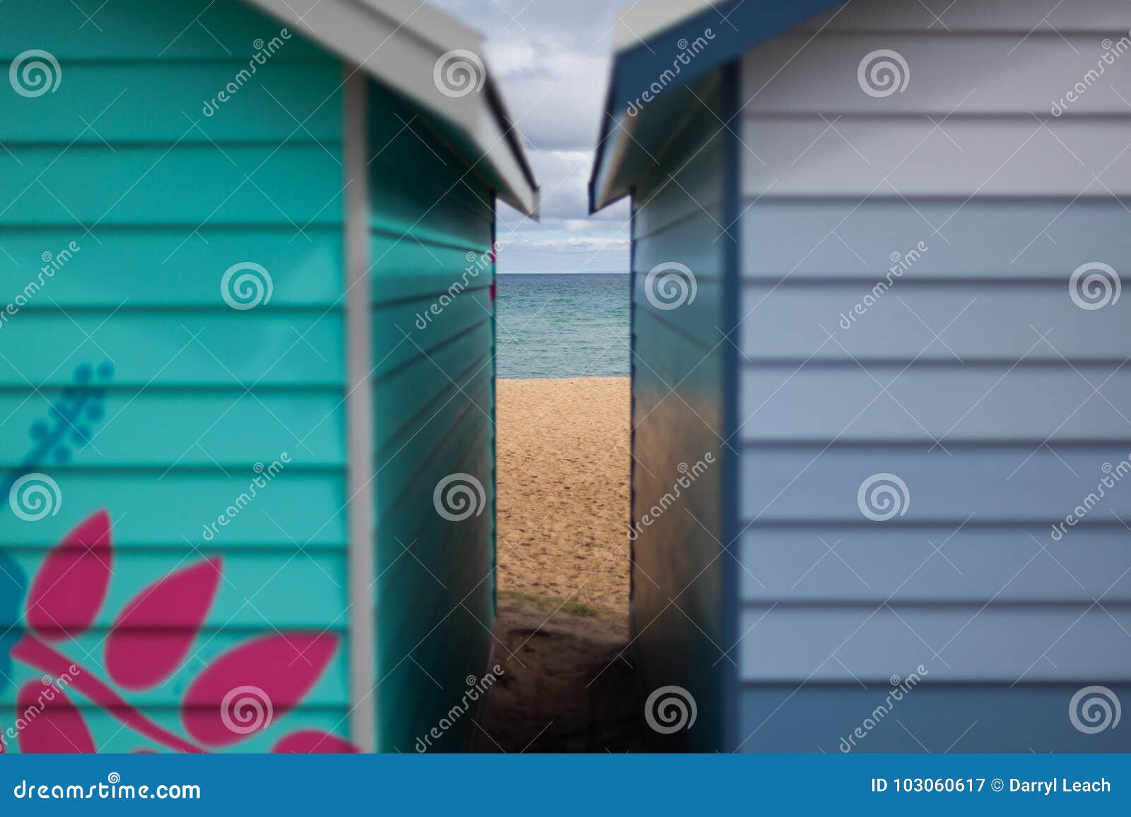 Beach Shacks stock image. Image of melbourne, victoria - 103060617