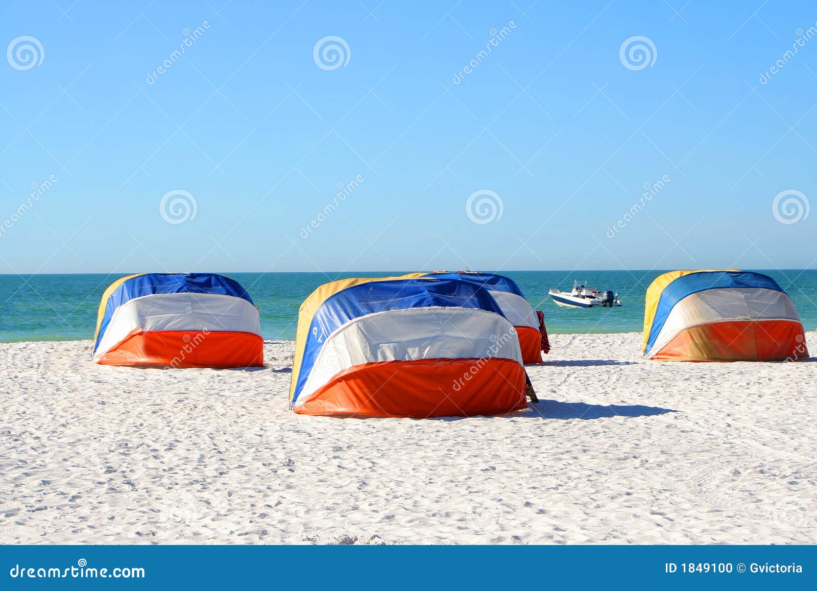Beach shade stock photo. Image of shore, ocean, shoreline - 1849100
