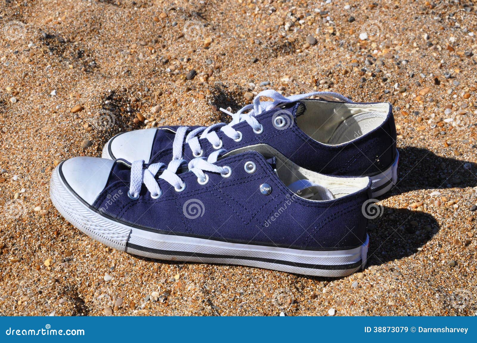 Beach Shoes stock image. Image of laces, pumps, sunshine - 38873079