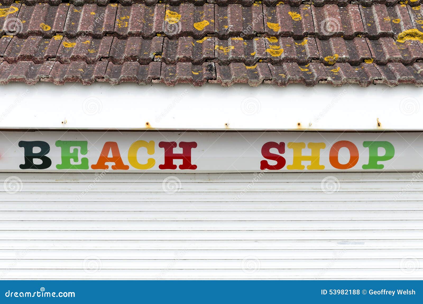 Beach shop stock photo. Image of close, closed, sign - 53982188