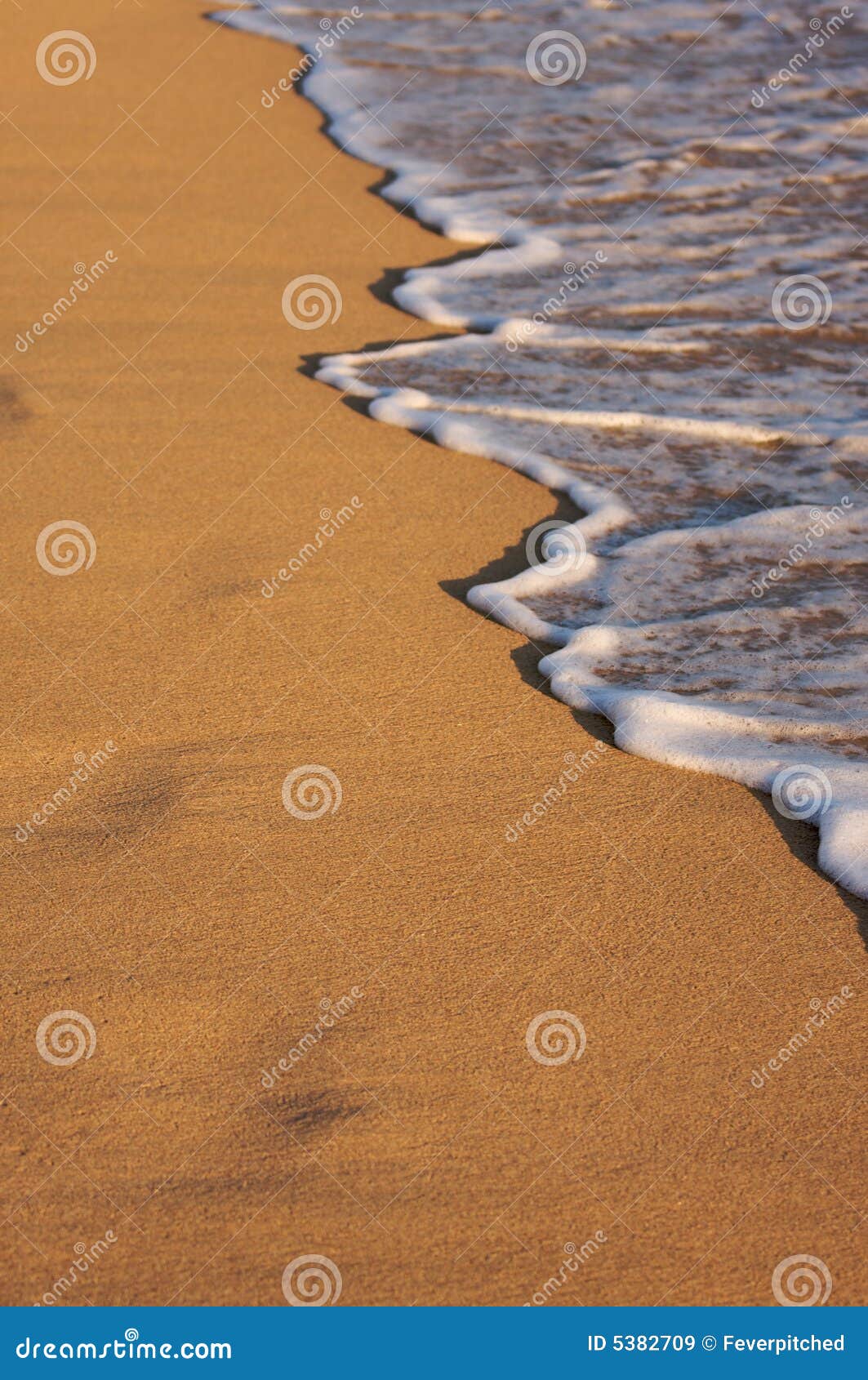 Beach Shoreline Wash Picture. Image: 5382709