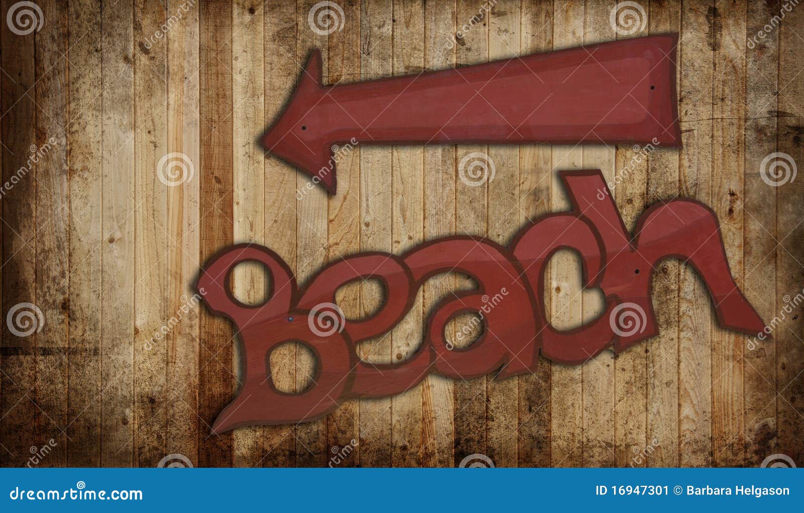 Beach sign stock image. Image of text, wood, cedar, word - 16947301