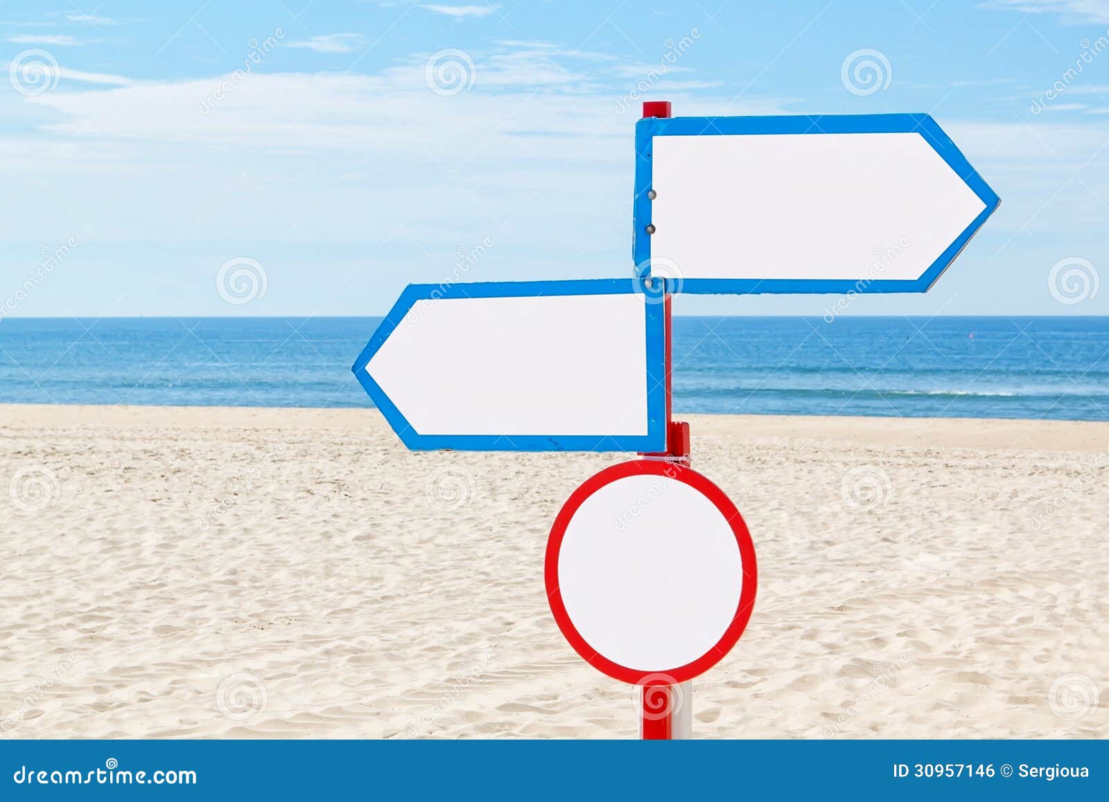 On the Beach , the Sign for Communication. Stock Photo - Image of sand ...