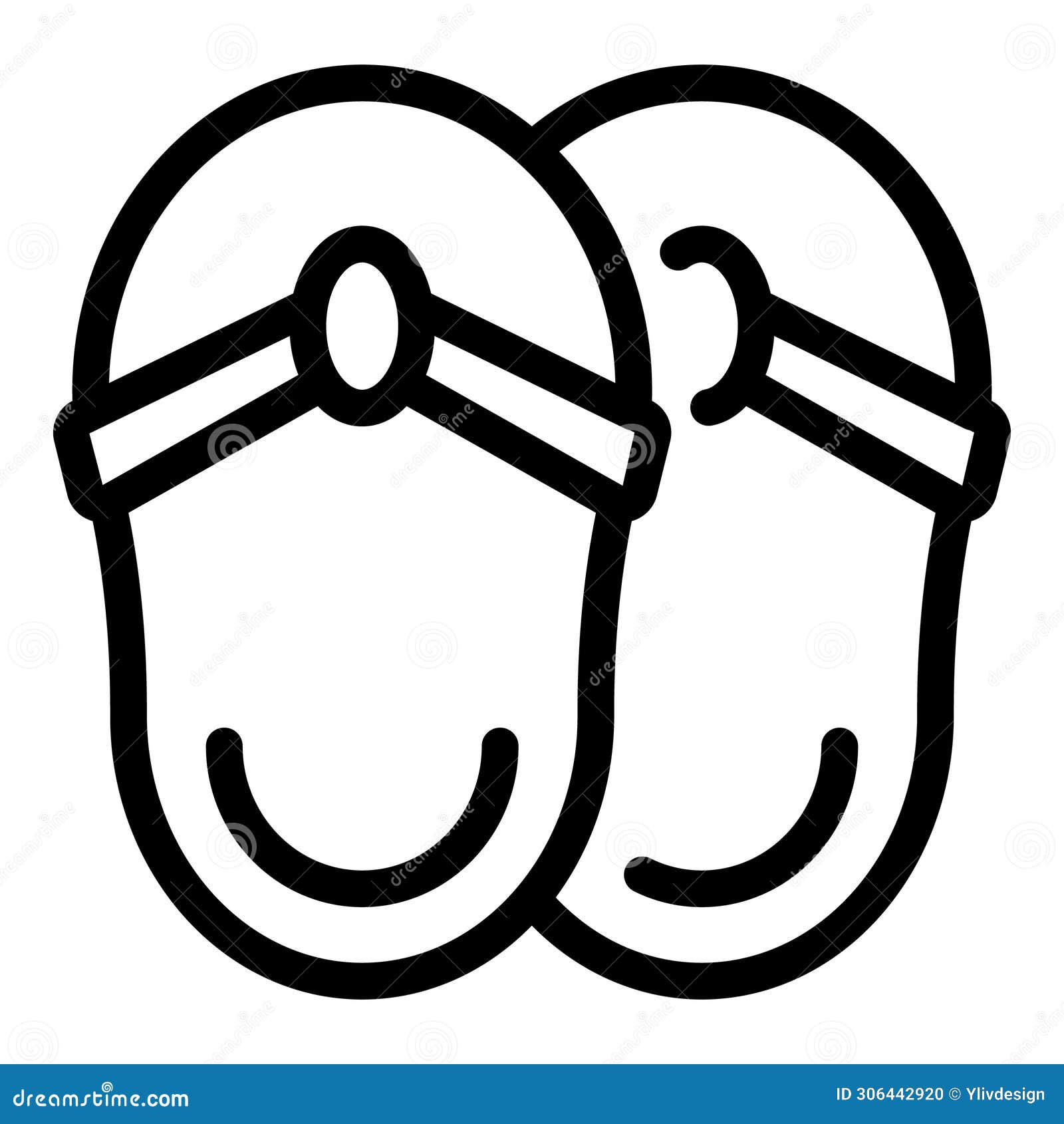 Beach Slippers Icon Outline Vector. Landmark Spire Structure Stock ... Beach Slippers Icon Outline Vector. Landmark Spire Structure Stock ...