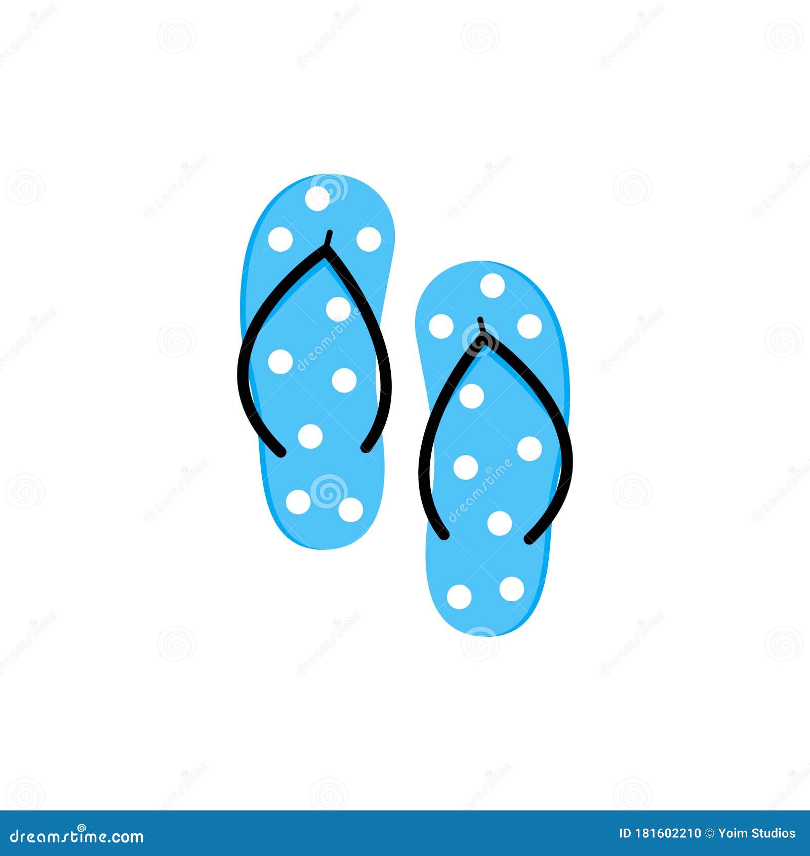 Slippers. Vector Drawing | CartoonDealer.com #77050127